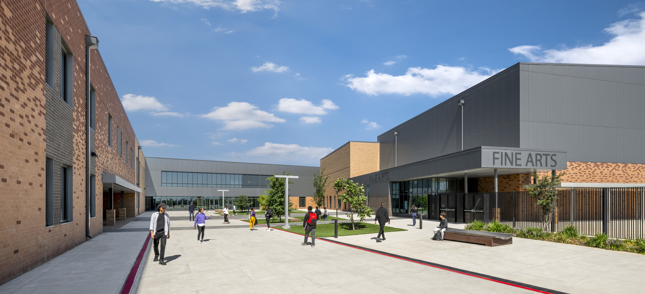 Almeta Crawford High School by DLR Group - Architizer