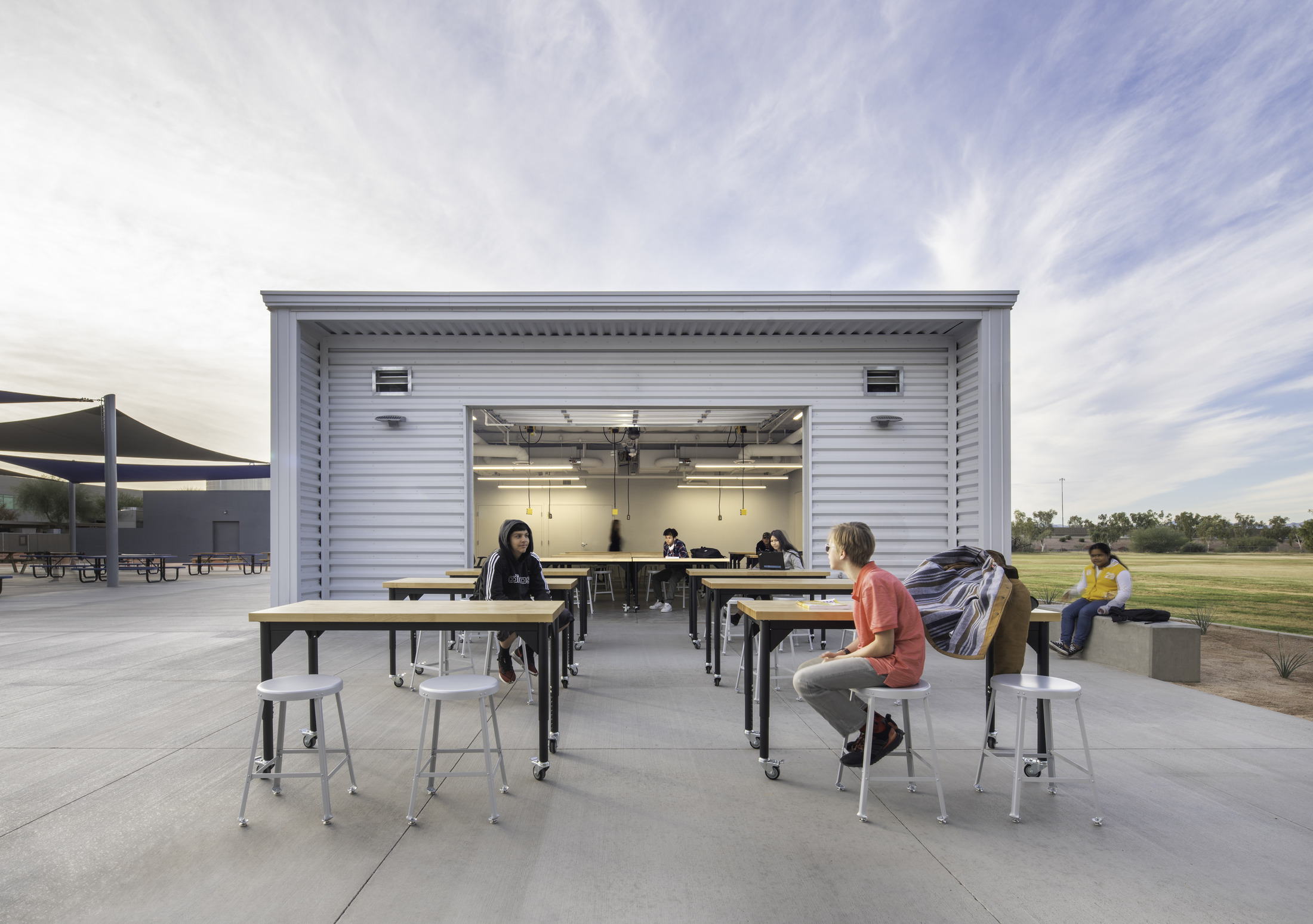 Pat Tillman Middle School by DLR Group - Architizer