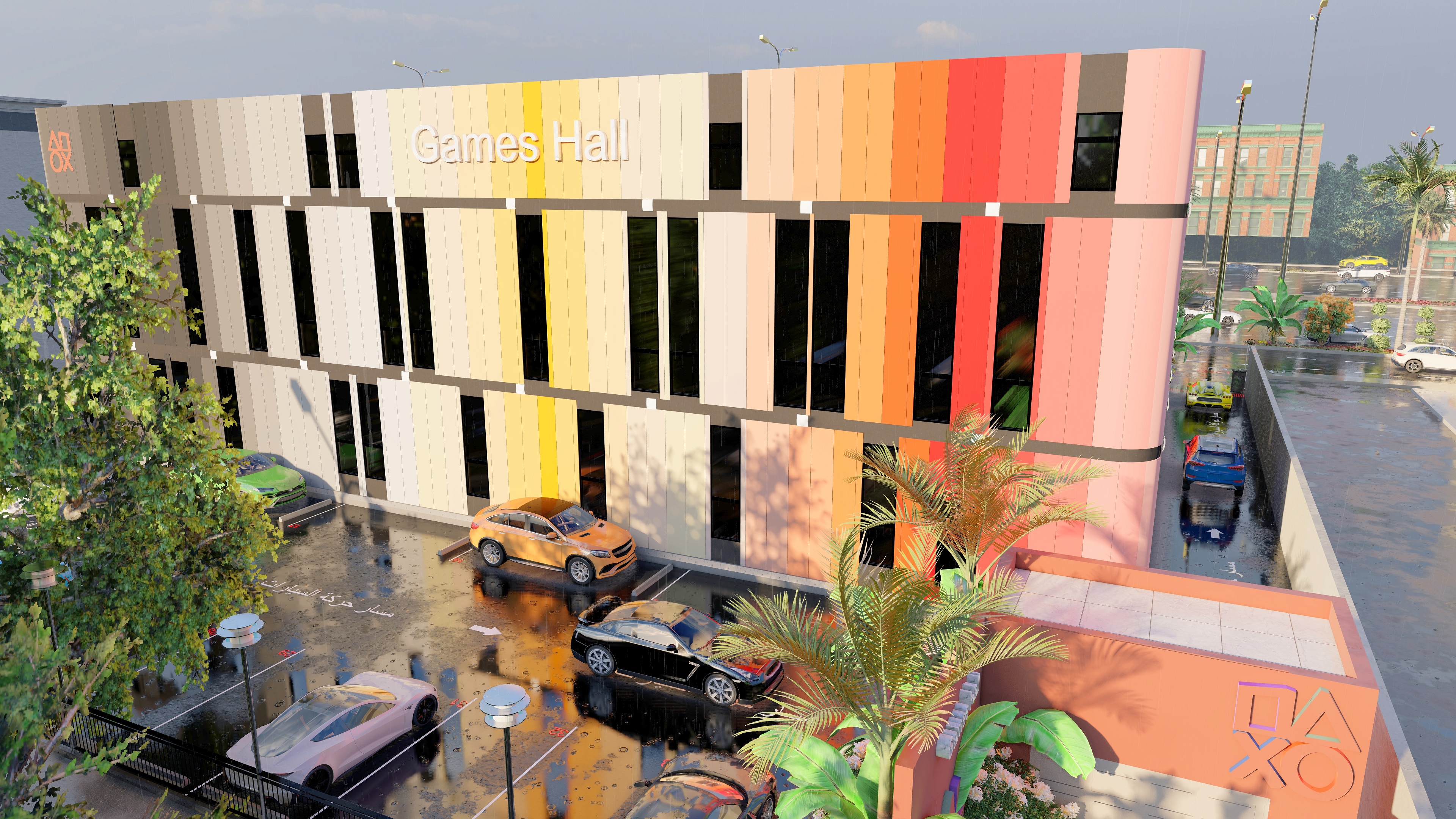 Games Hall by Mohamed Elhabib - Architizer