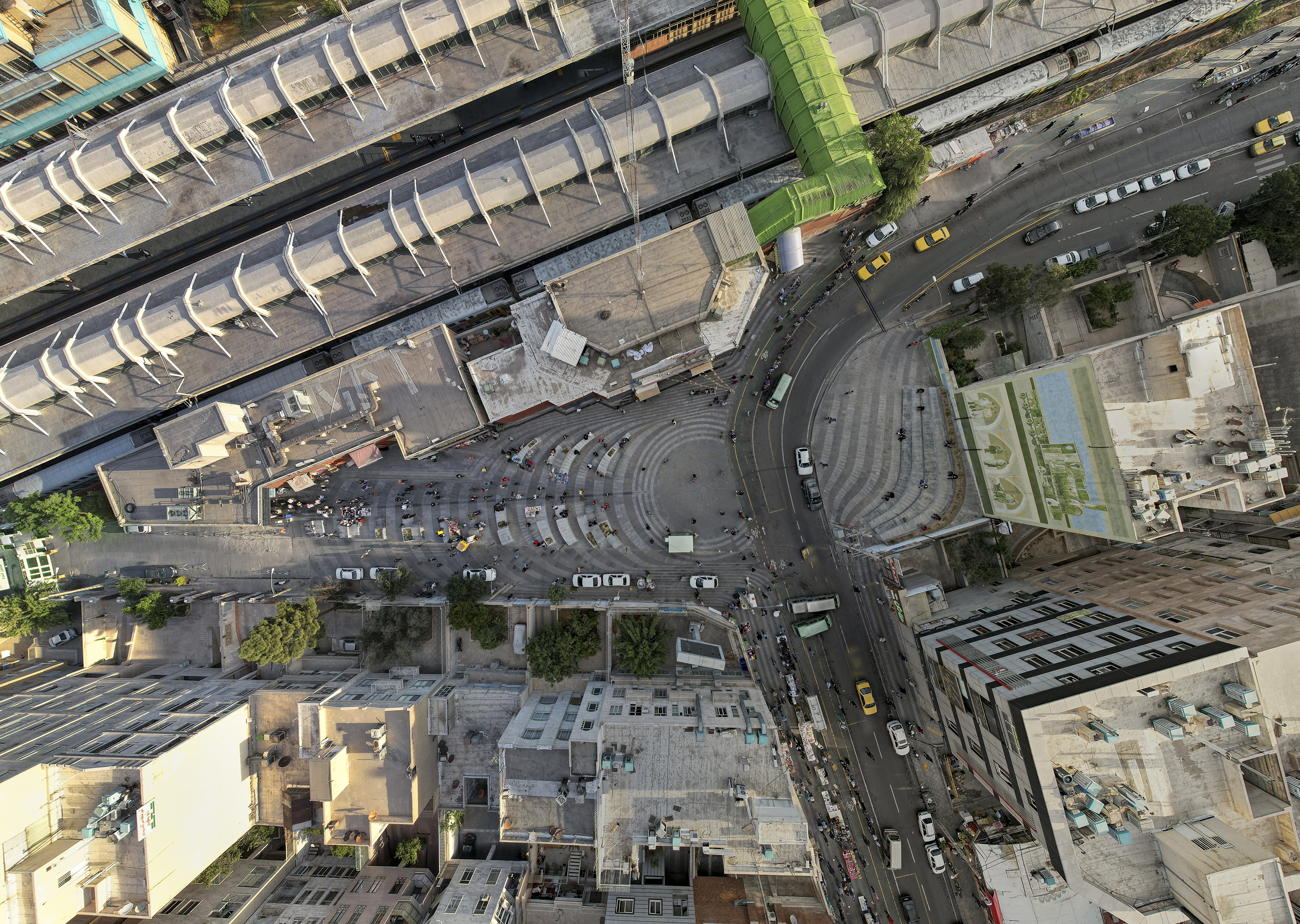 Idea 4304782: Tehran Entrance Plaza Station by CAAT Studio in Tehran ...
