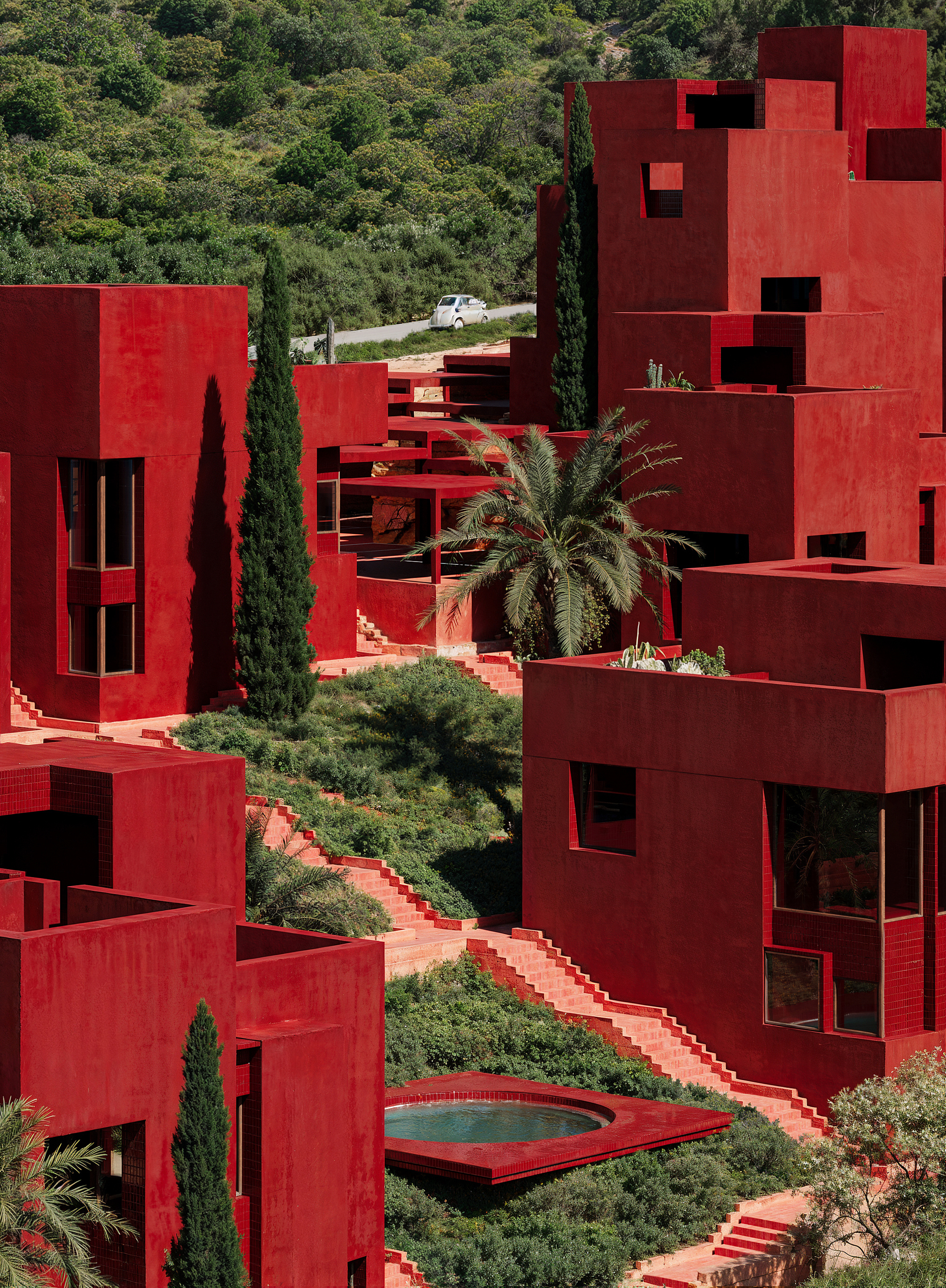 Idea 4307424: Red Sol Resort by Bofill Taller de Arquitectura in Dhërmi ...