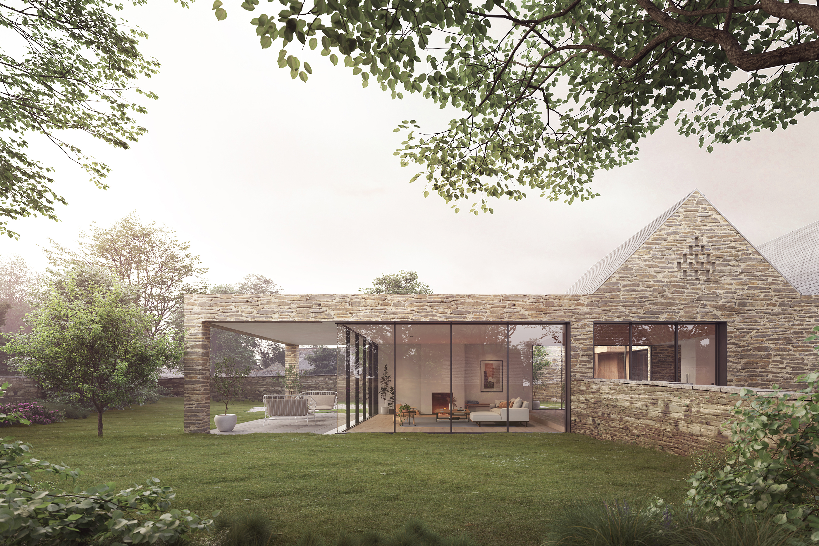 Idea 4309636: Bampton House by Desai Chia Architecture PC in Bampton ...