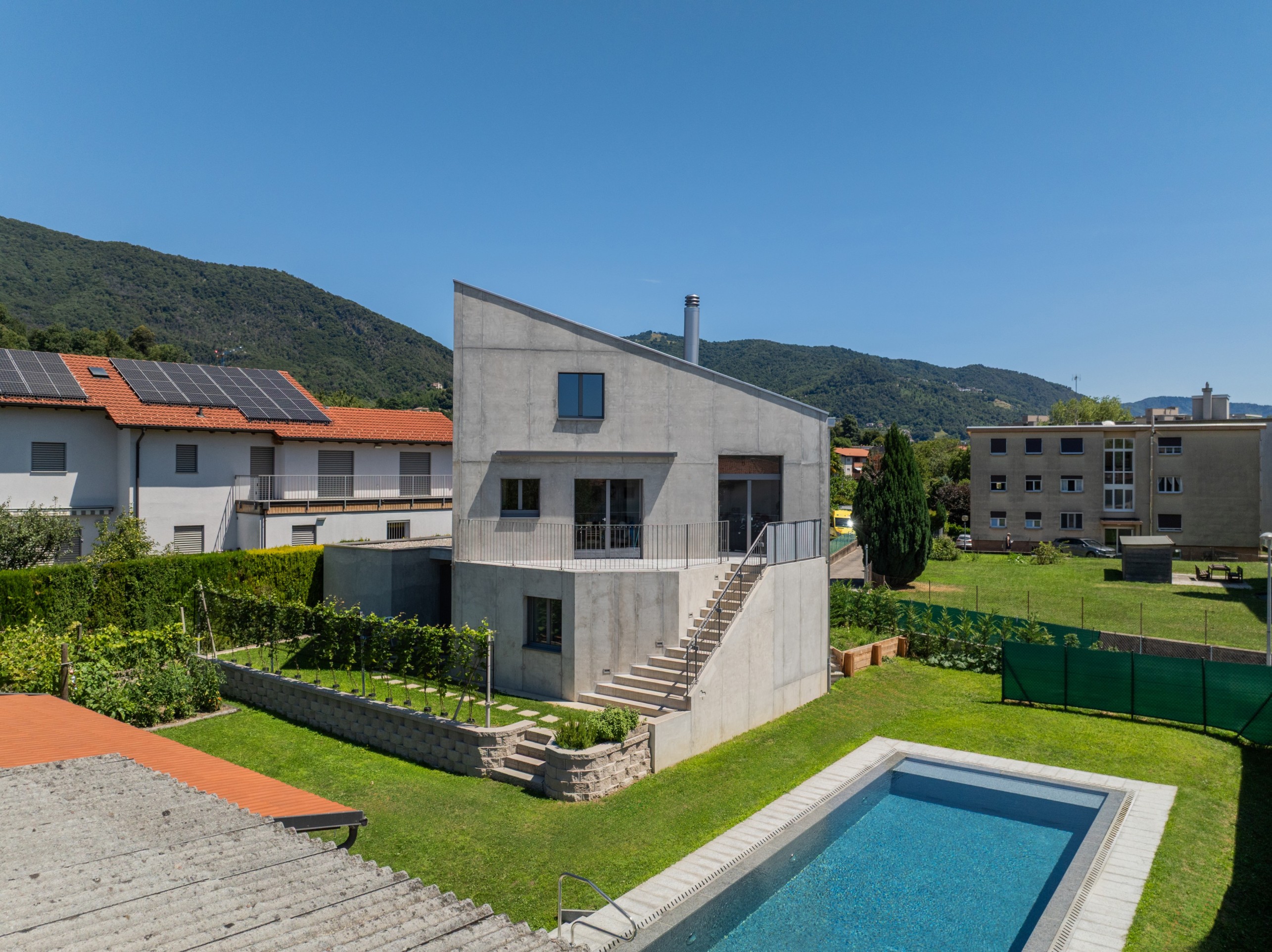 SWISSHOUSE XL COLDRERIO by Davide Macullo Architects - Architizer