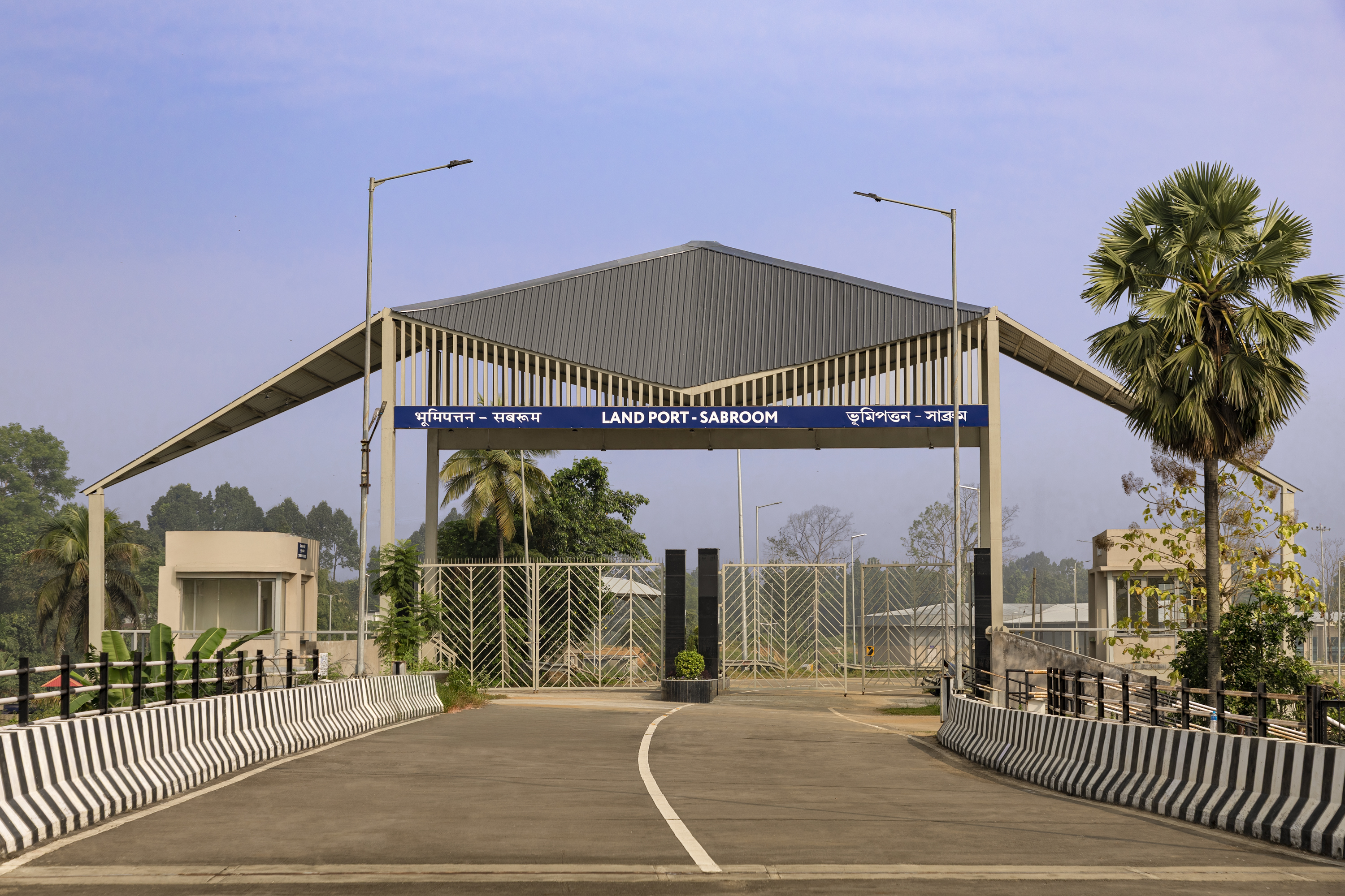 Landport (Integrated Check Post), Sabroom by GPM Architects & Planners ...