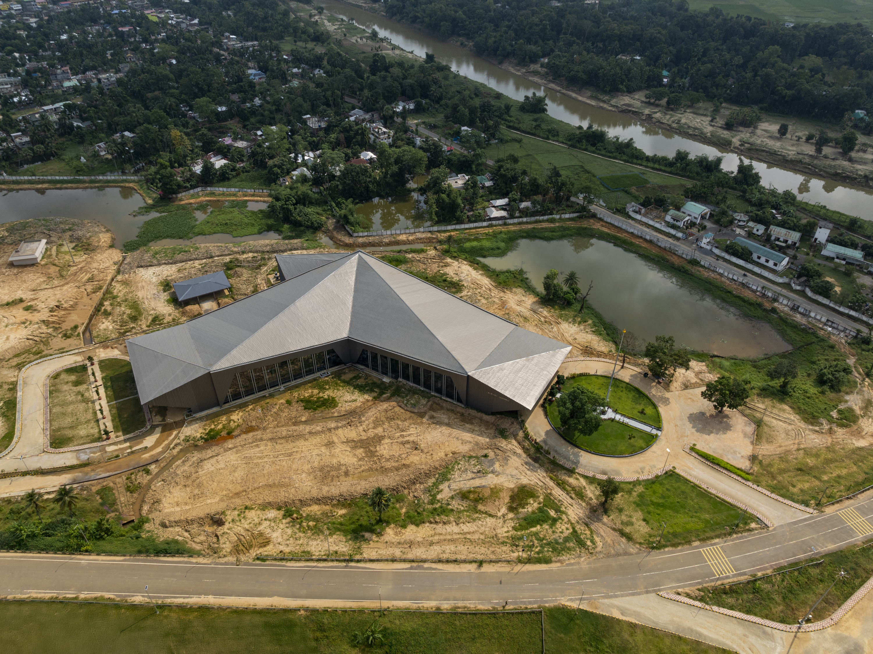 Landport (Integrated Check Post), Sabroom by GPM Architects & Planners ...