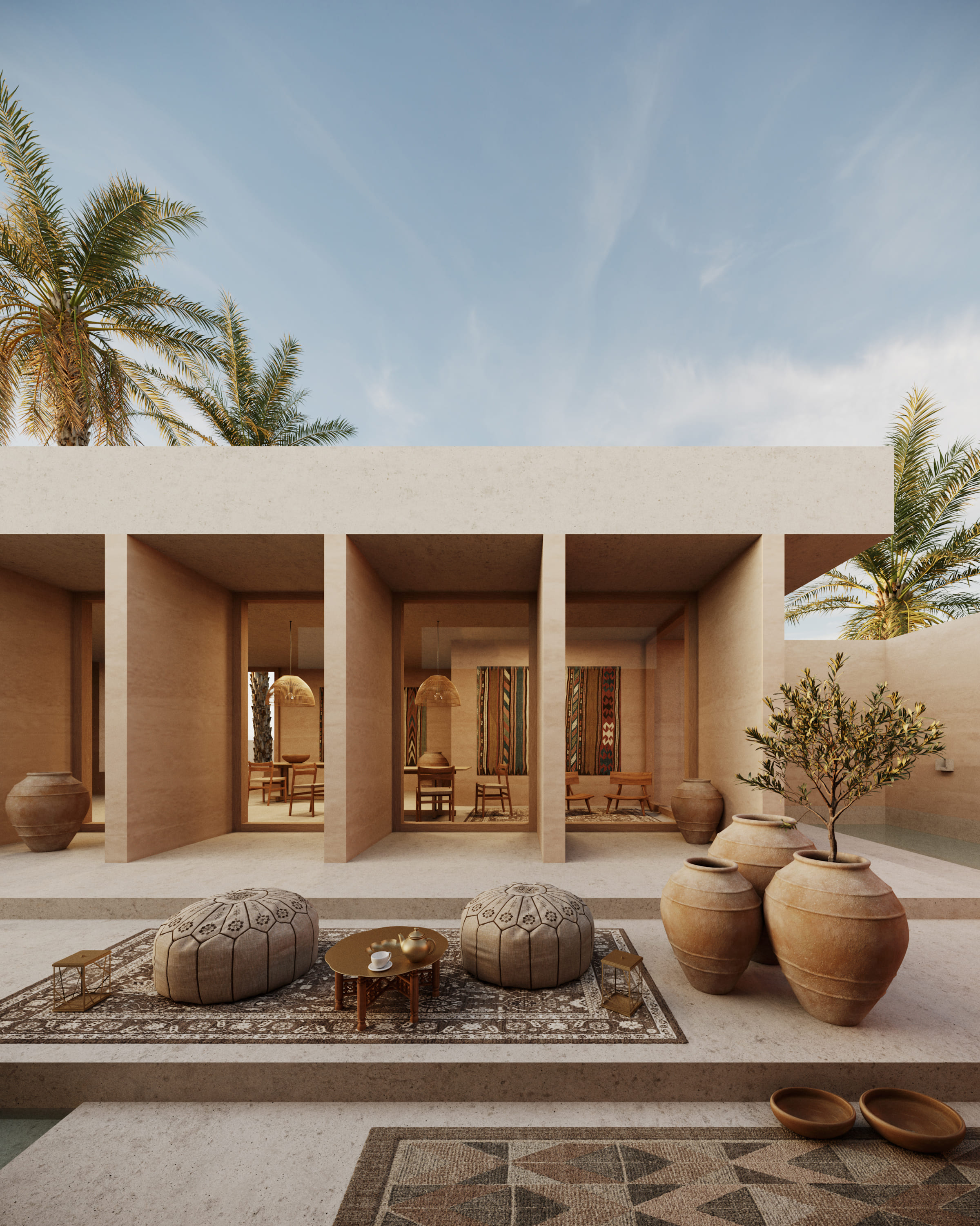 Liwa Farm Village by Inca Hernandez Atelier - Architizer