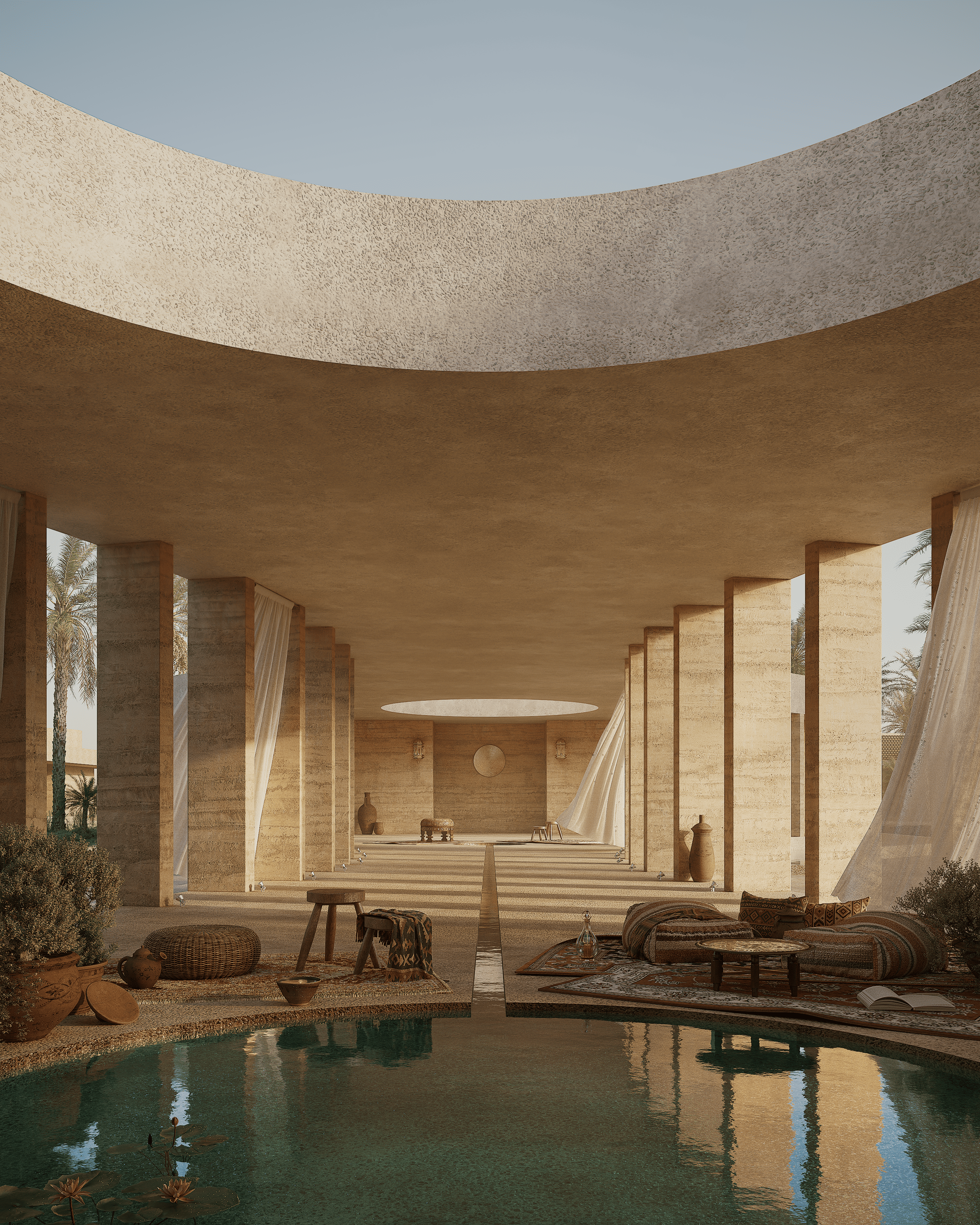 Liwa Farm Village by Inca Hernandez Atelier - Architizer
