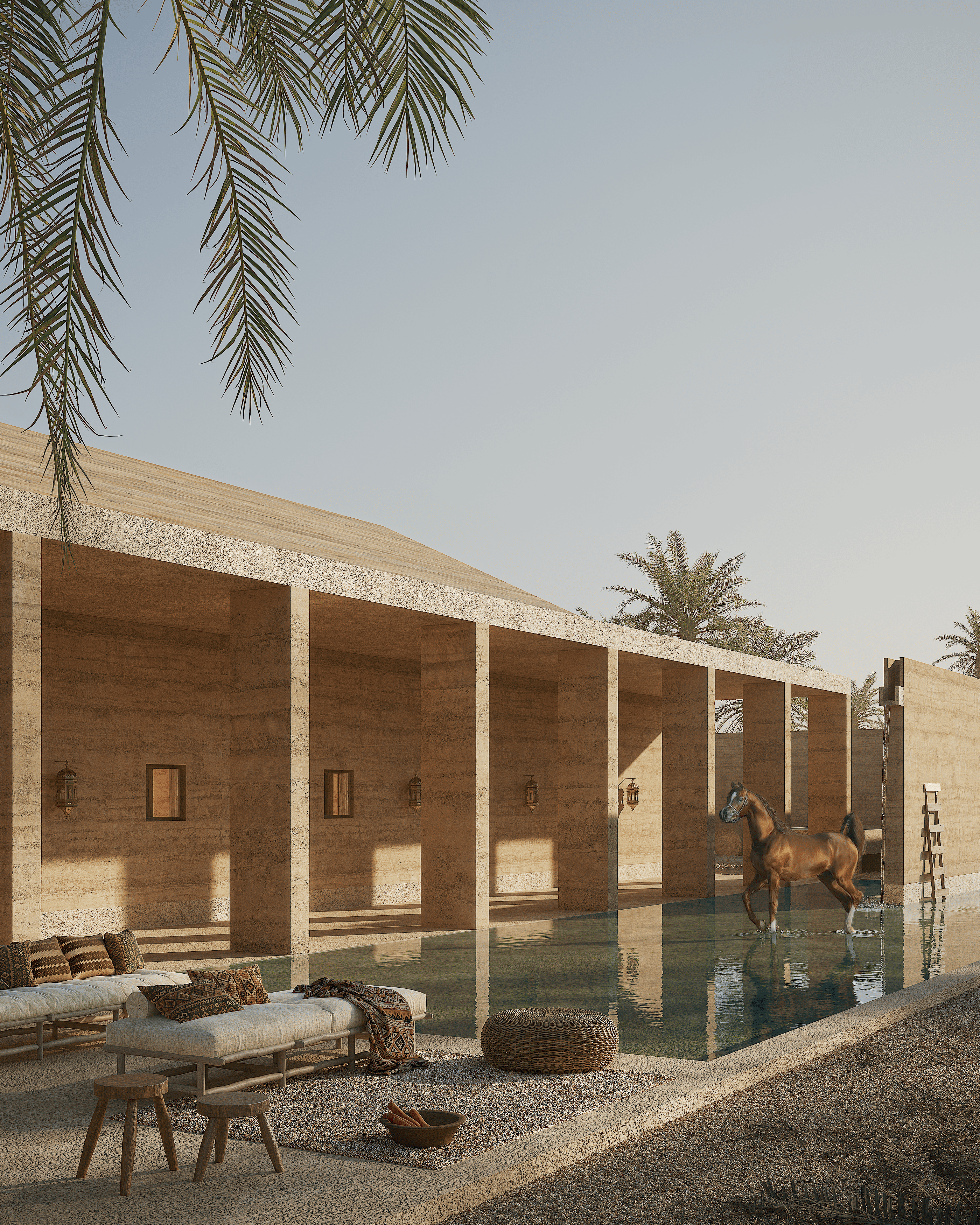 Liwa Farm Village by Inca Hernandez Atelier - Architizer