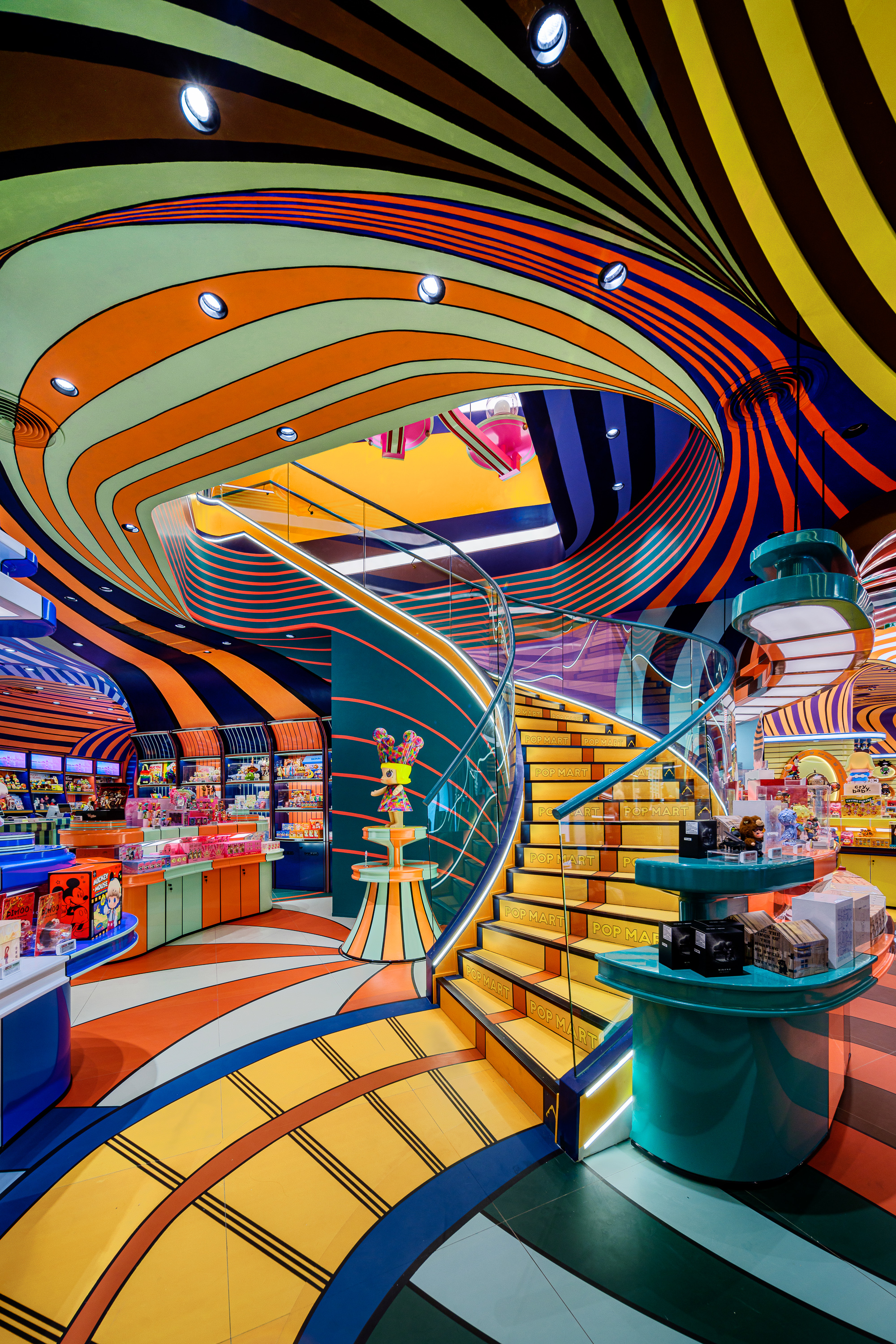 POP MART Bangkok ICON SIAM Flagship Store by X+LIVING - Architizer