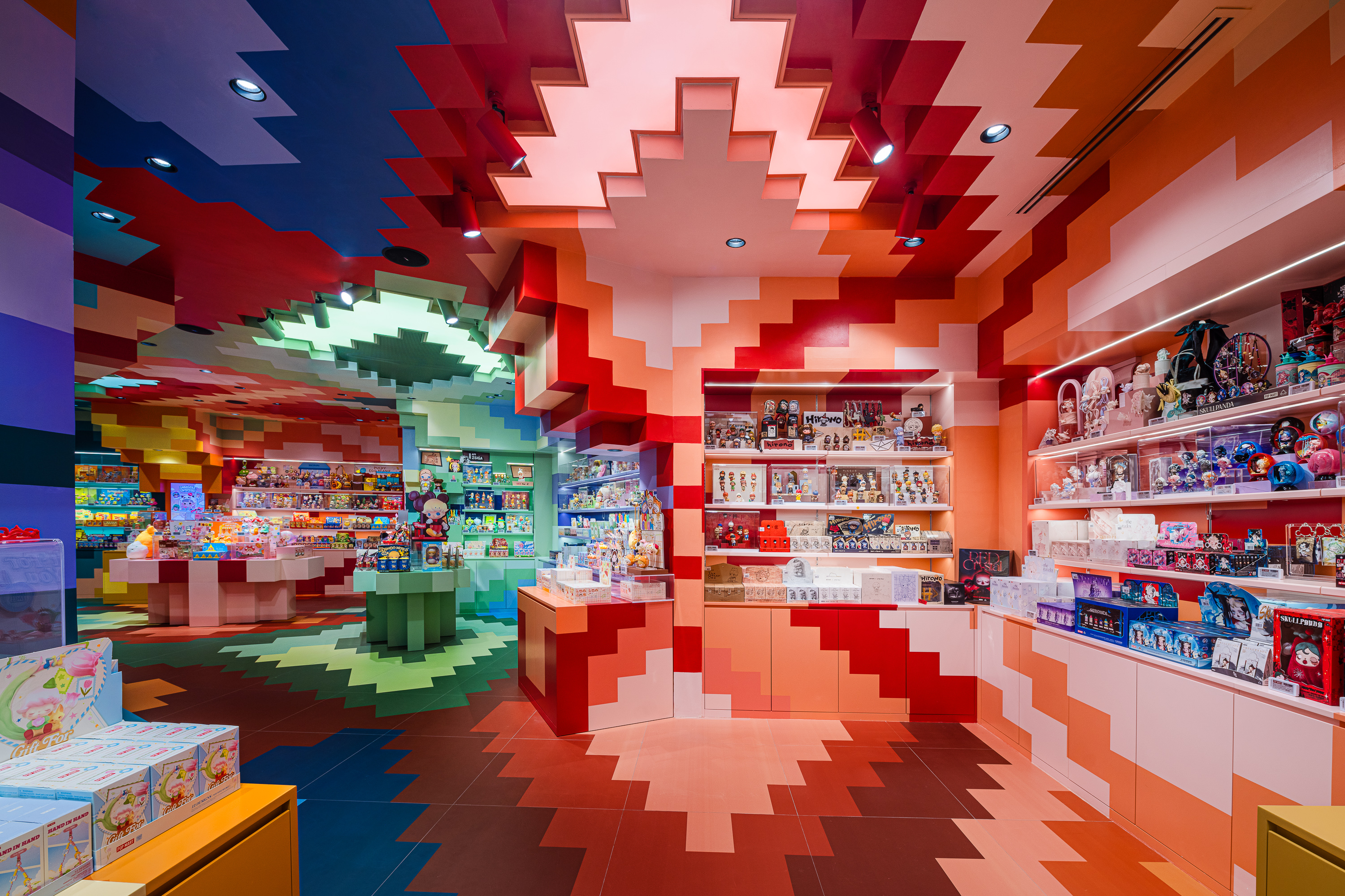 POP MART Bangkok ICON SIAM Flagship Store by X+LIVING - Architizer