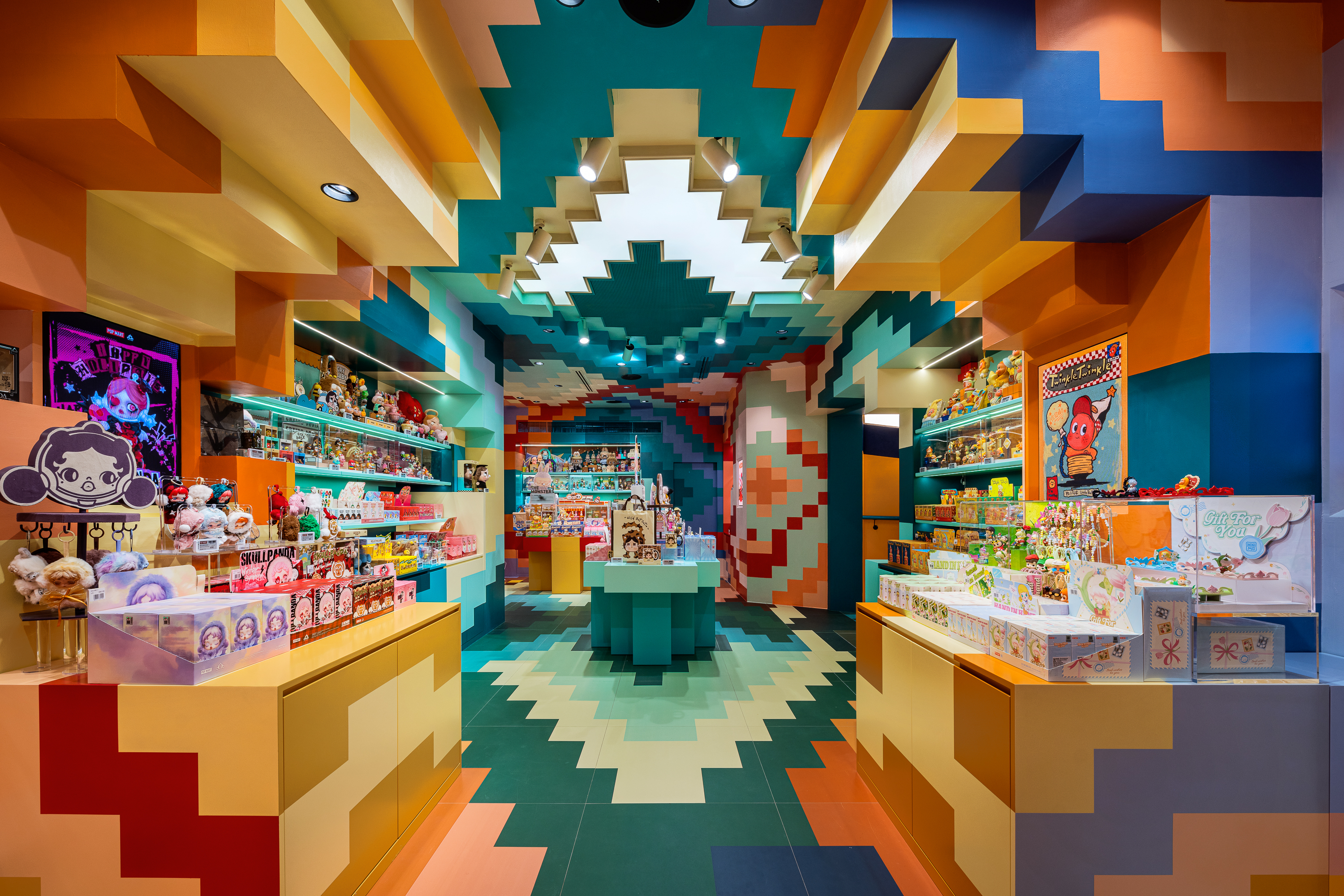 POP MART Bangkok ICON SIAM Flagship Store by X+LIVING - Architizer