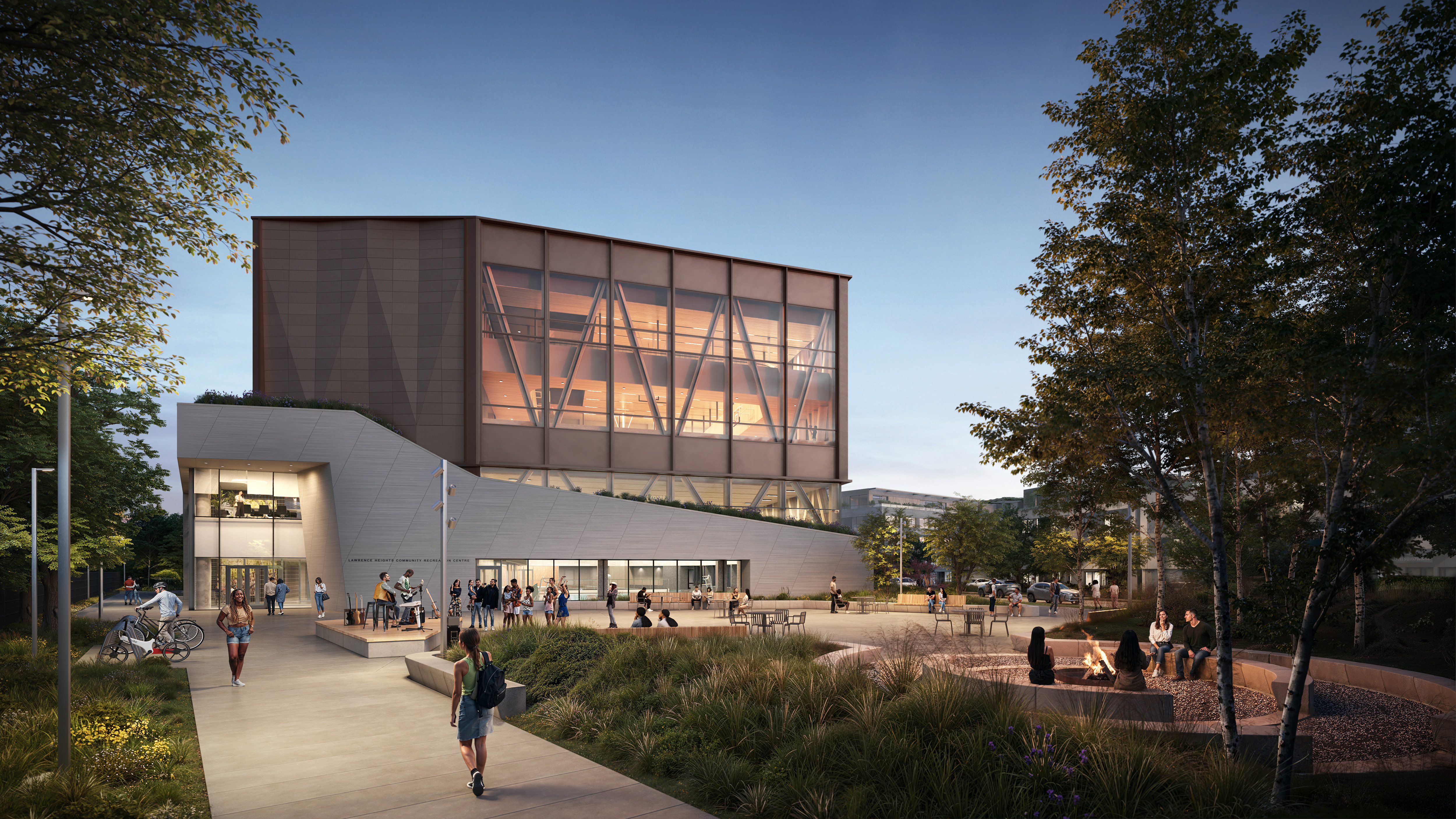 Lawrence Heights Community Recreation Centre & Child Care Centre by CS ...