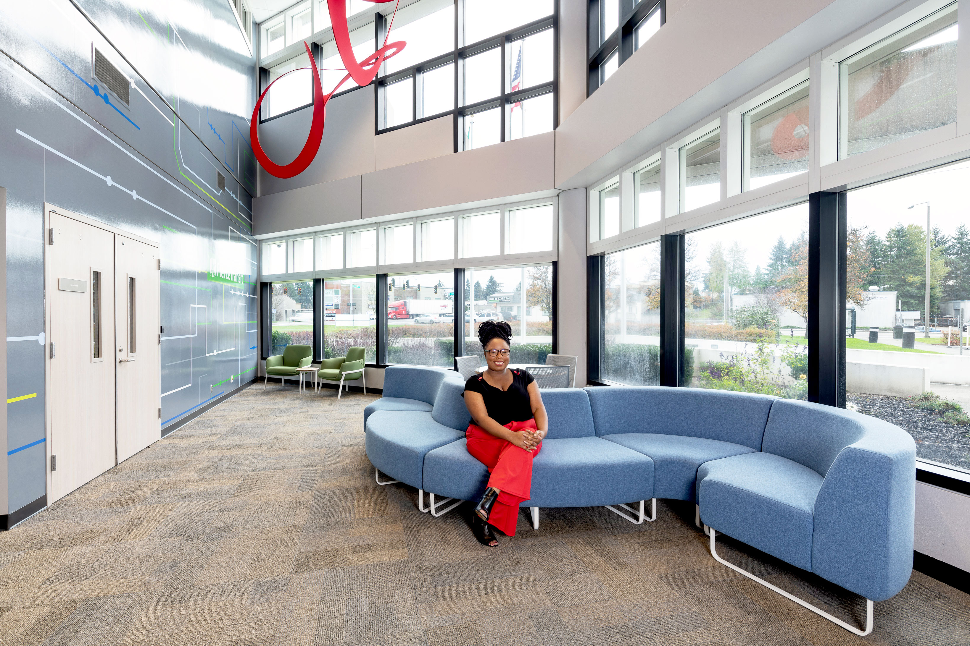 Pierce Transit Main Lobby by Stemper AC - Architizer