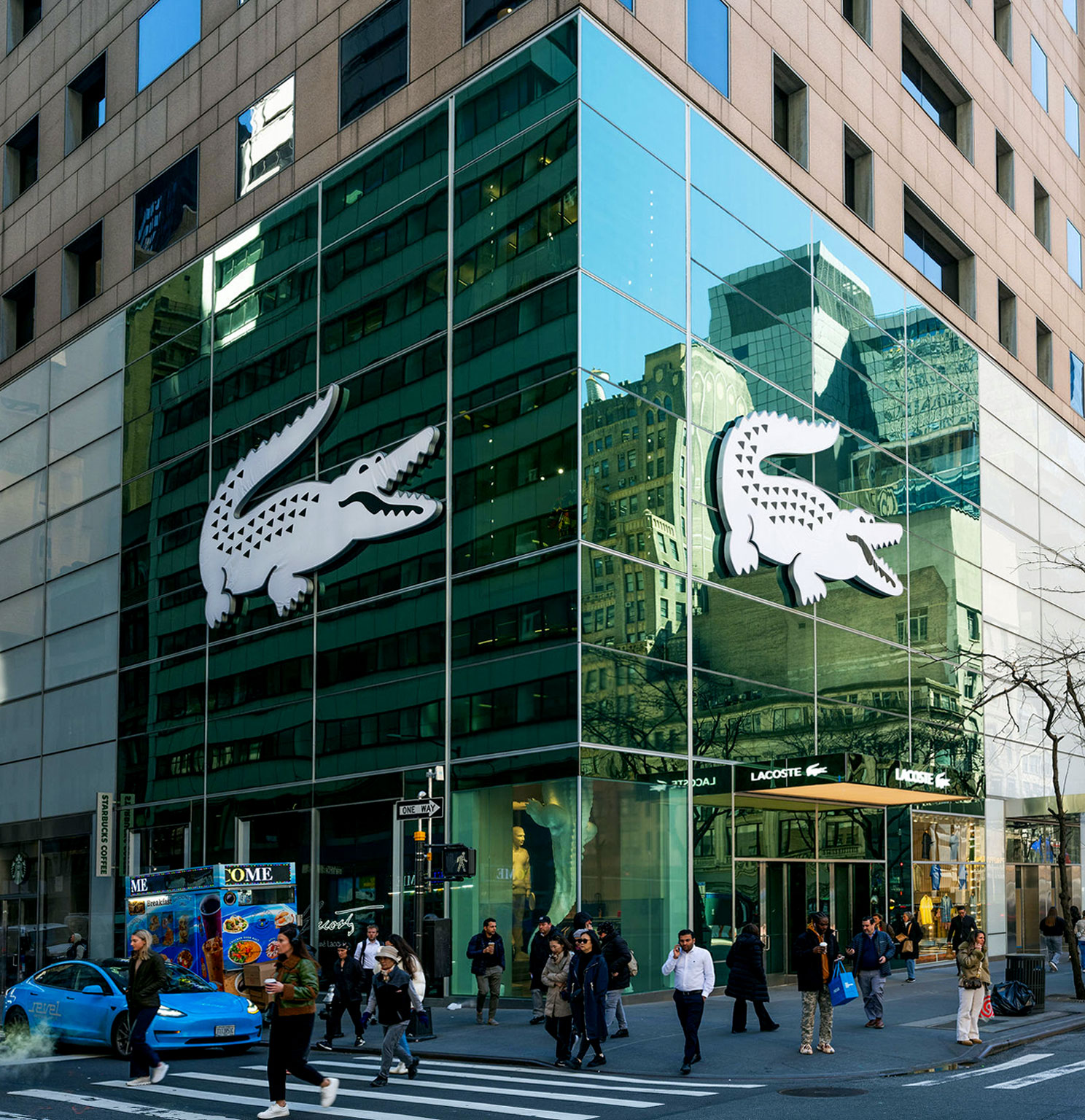 Lacoste Flagship - 5th Ave by Kenneth Park Architects - Architizer