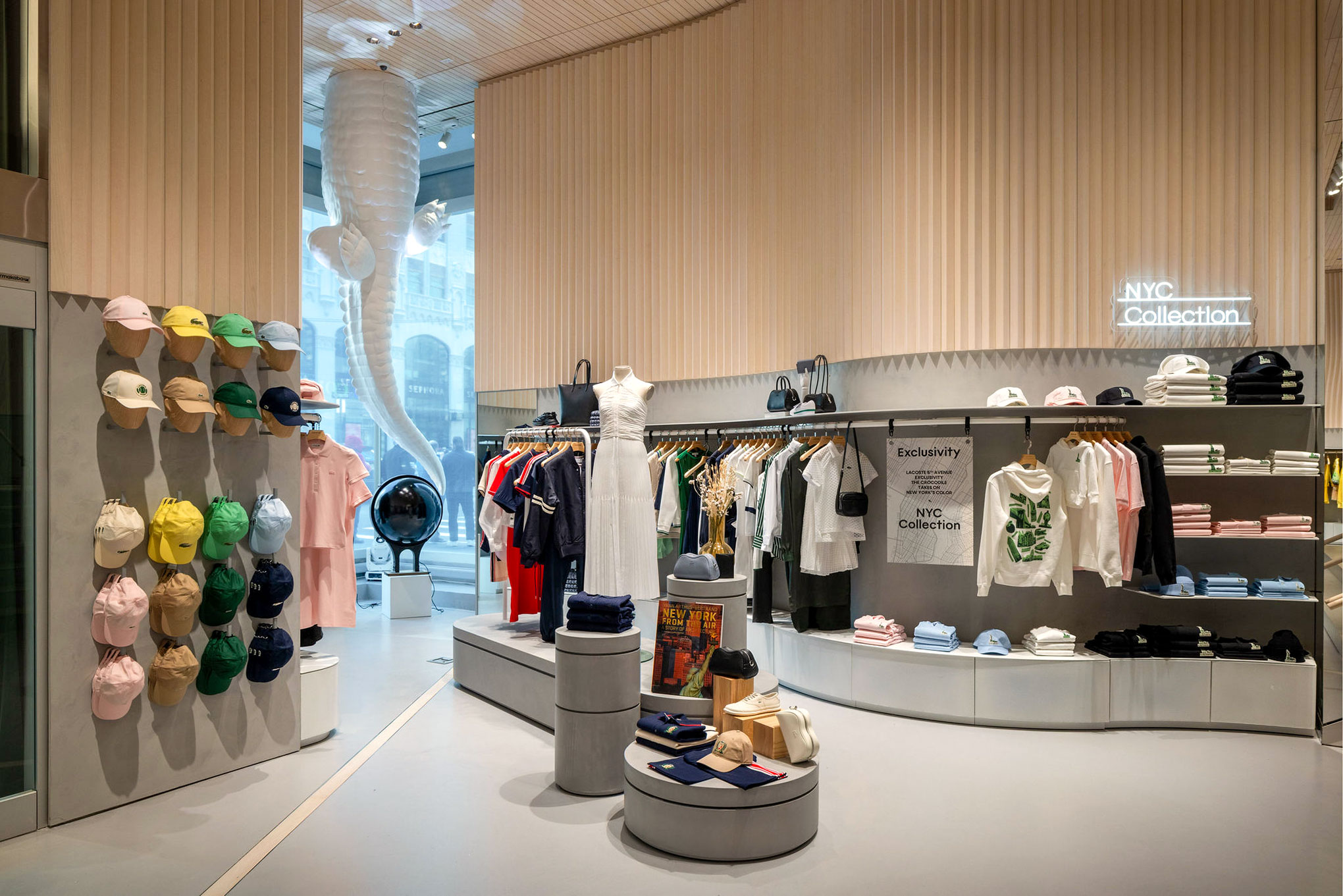 Lacoste Flagship - 5th Ave by Kenneth Park Architects - Architizer