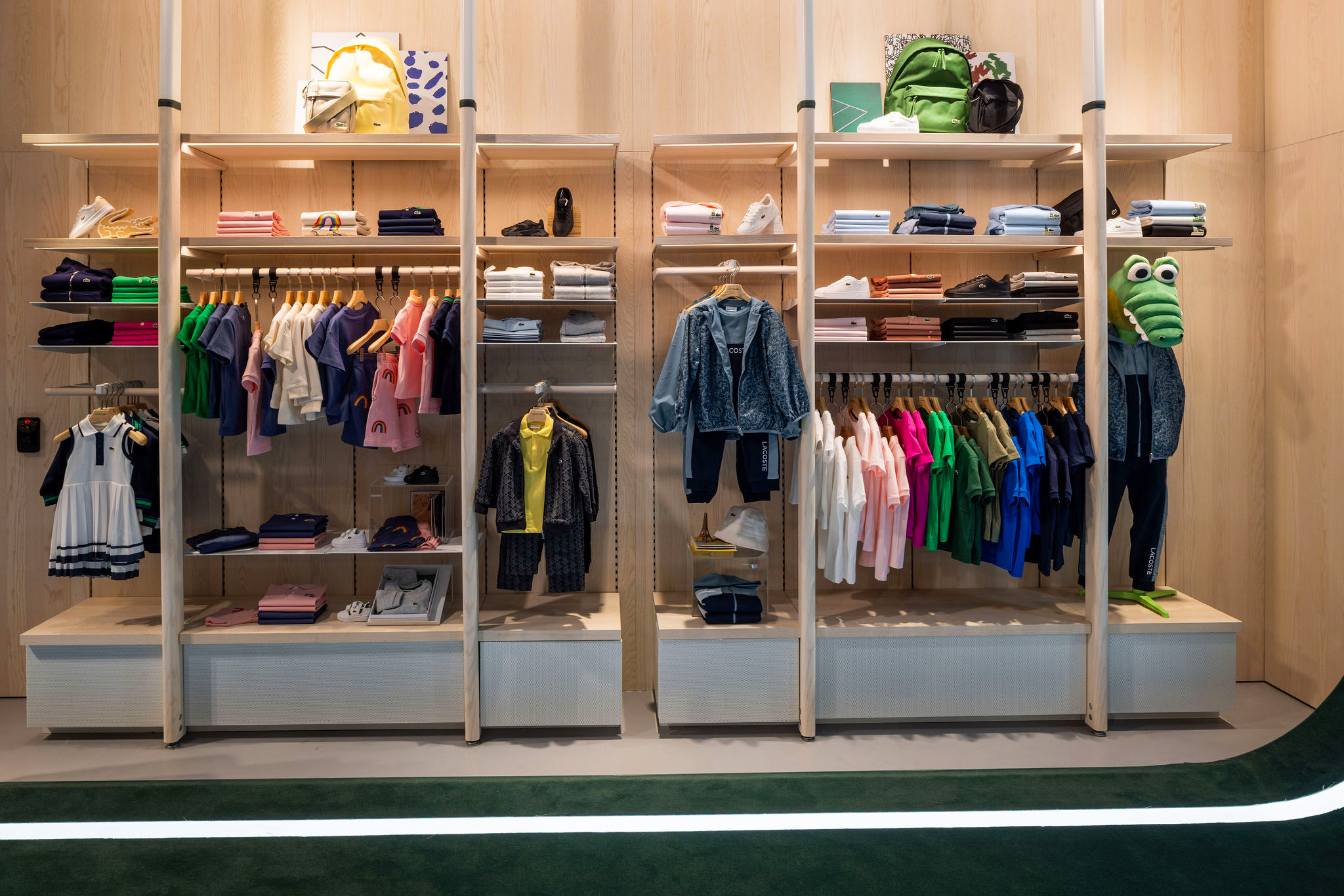 Lacoste Flagship - 5th Ave by Kenneth Park Architects - Architizer