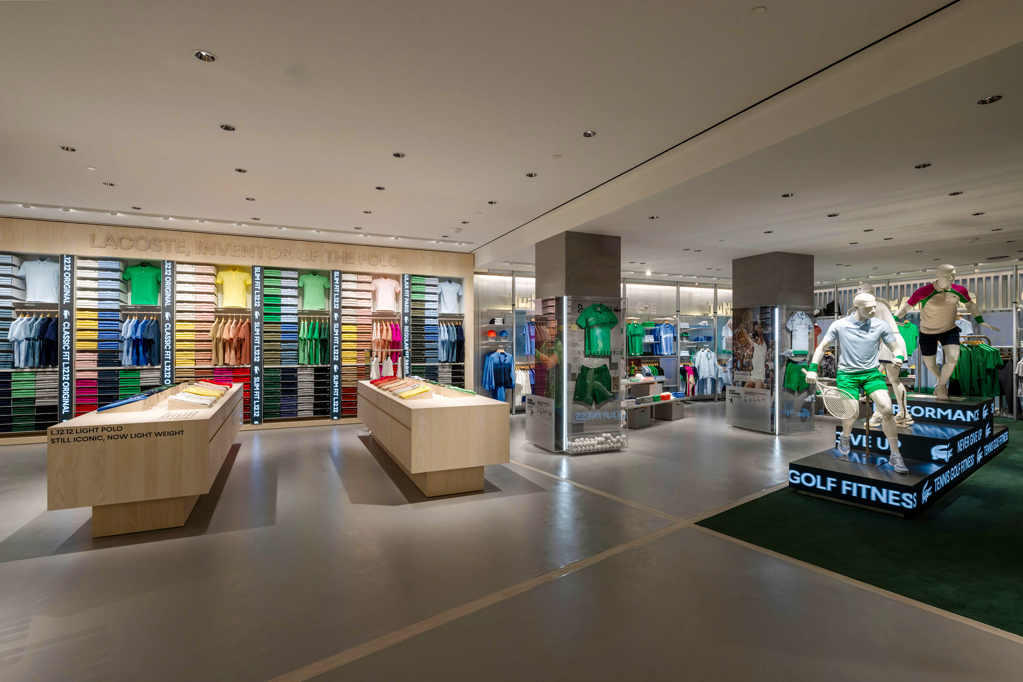 Lacoste Flagship - 5th Ave by Kenneth Park Architects - Architizer