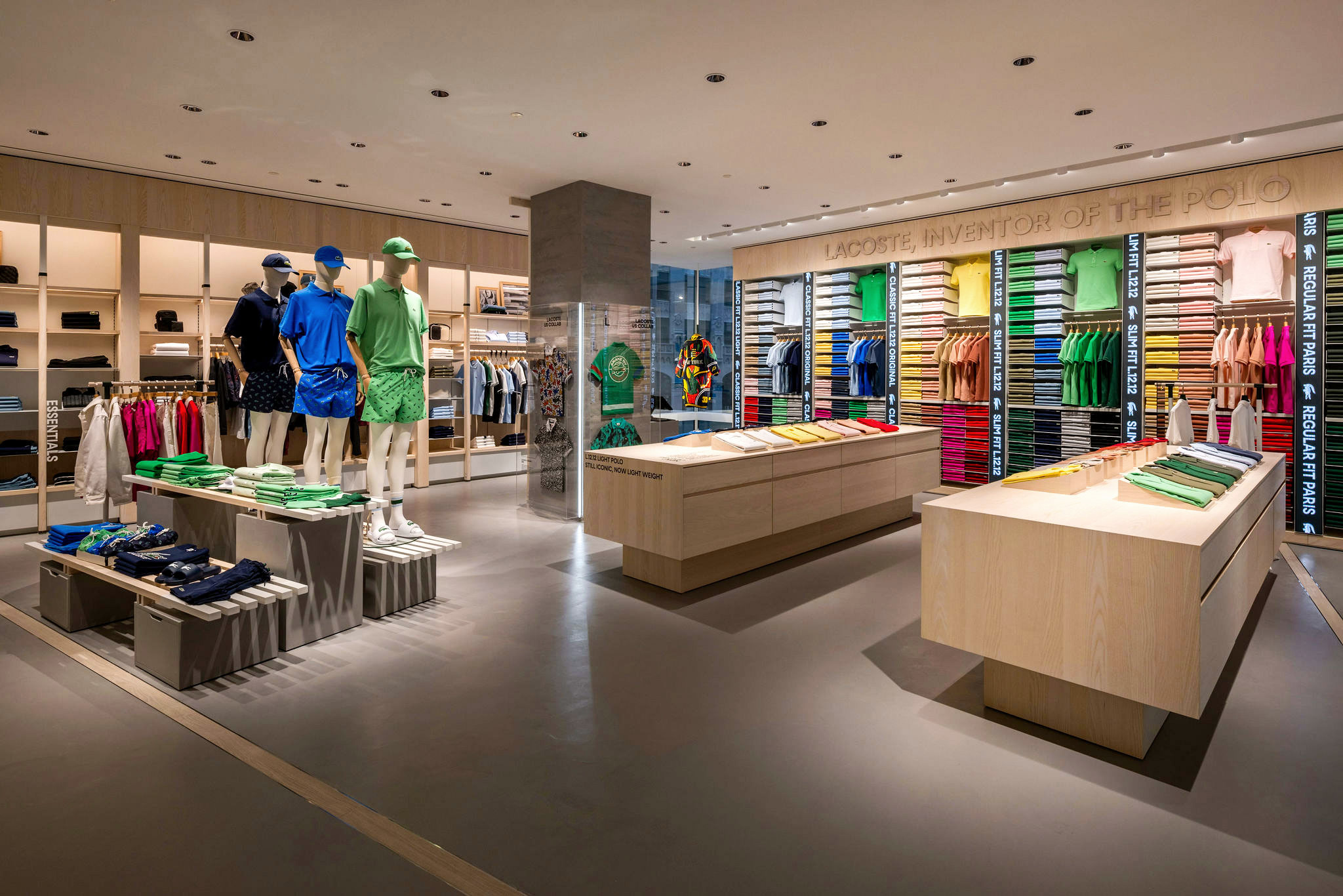Lacoste Flagship - 5th Ave by Kenneth Park Architects - Architizer