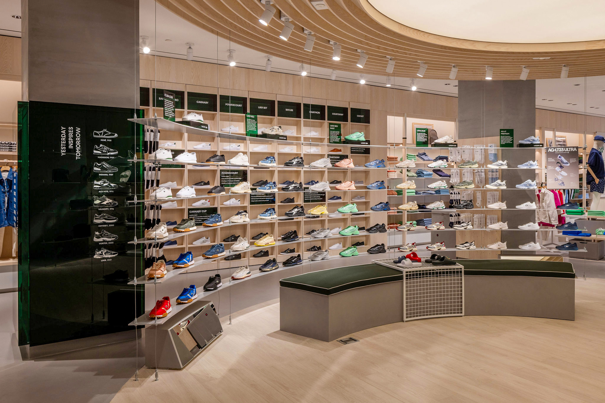 Lacoste Flagship - 5th Ave by Kenneth Park Architects - Architizer