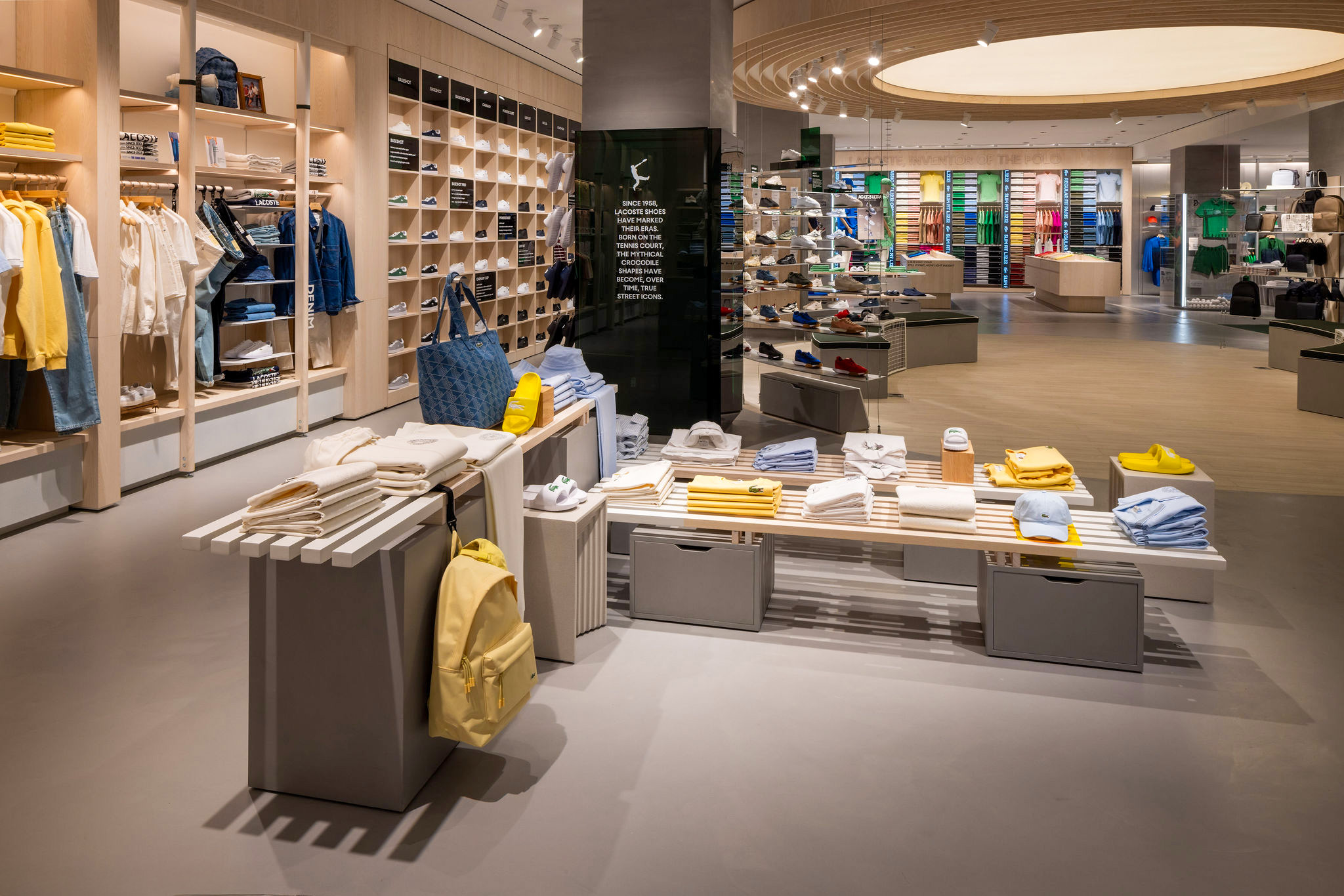 Lacoste Flagship - 5th Ave by Kenneth Park Architects - Architizer
