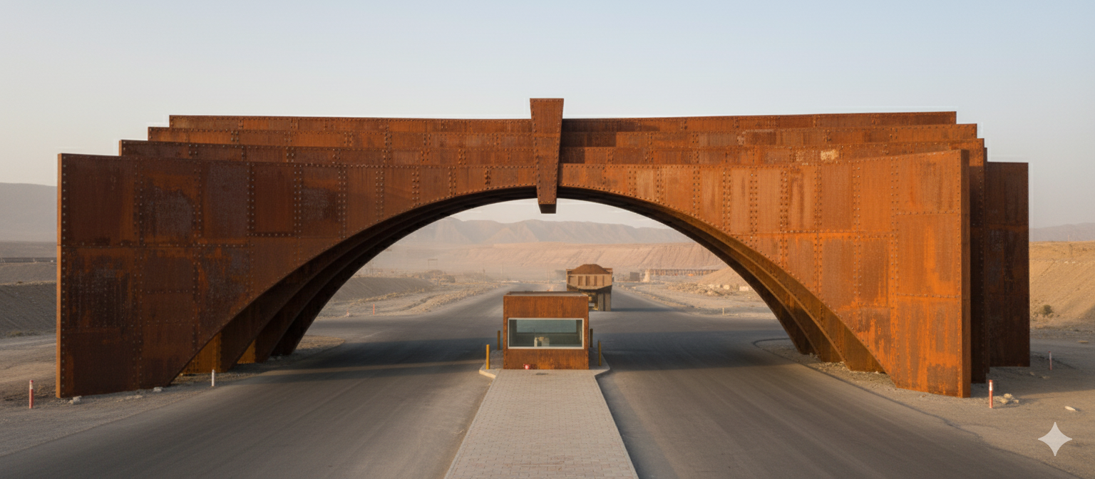 SANGAN Gate ALTERNATIVS by ARG BAFT - Architizer