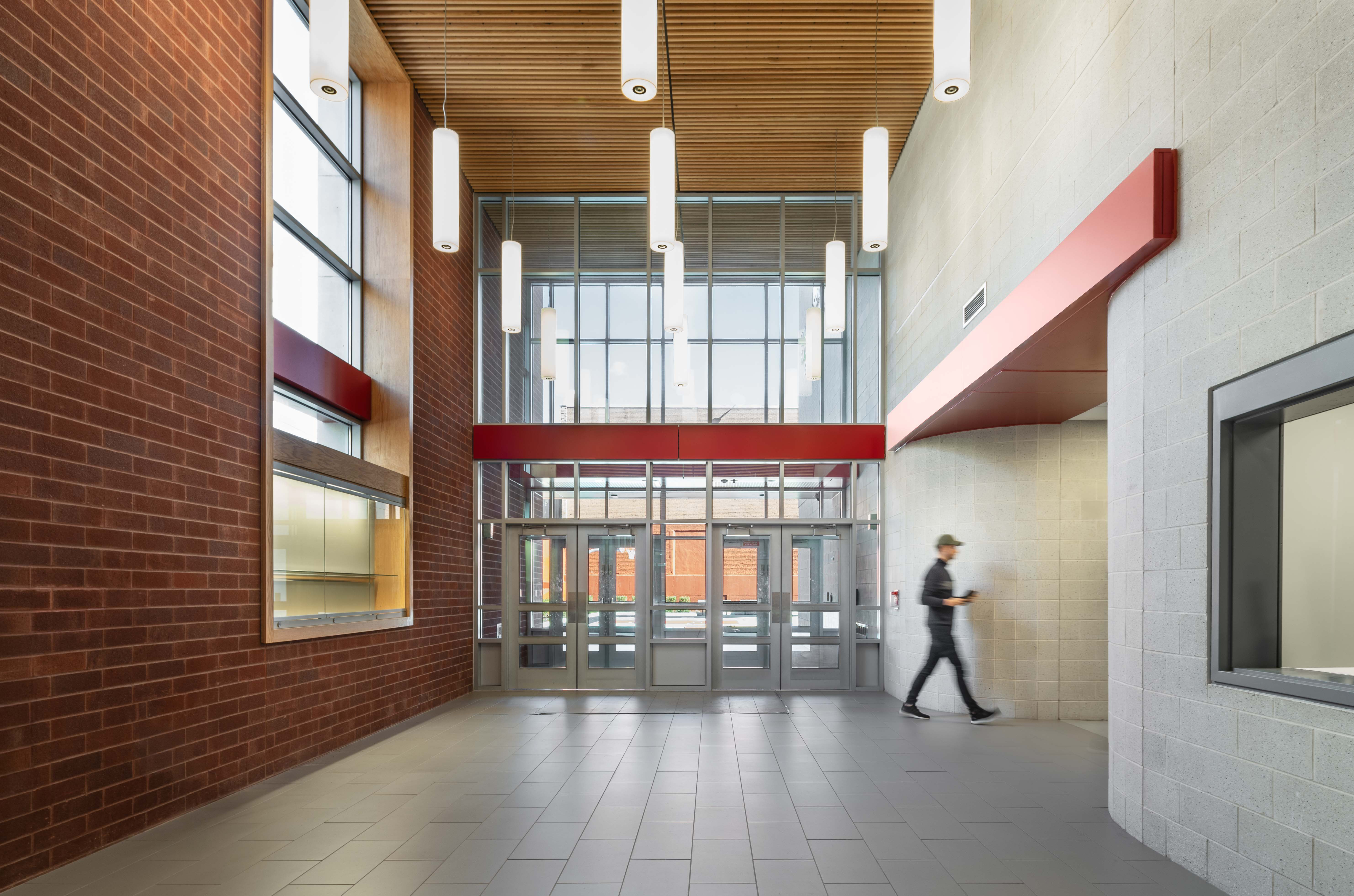 Bronx High School for the Visual Arts Gymnasium Annex by MDSzerbaty ...