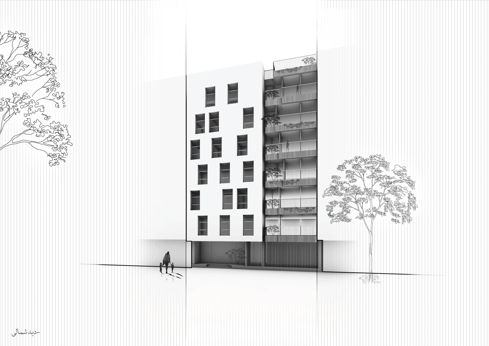 Idea 4335618: SADAF Residential Apartment by PRAGMATICA ARCHITECTURAL ...