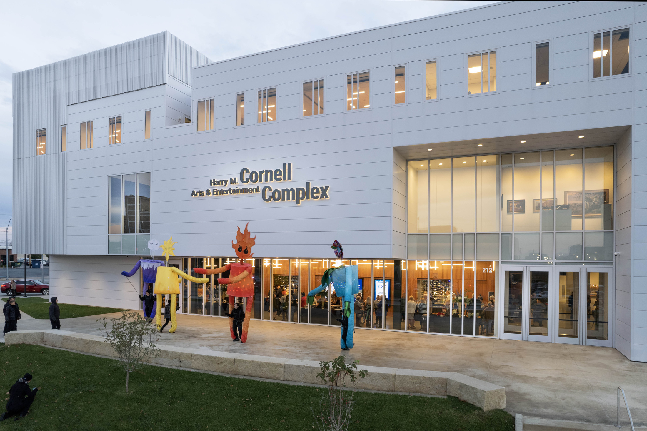 Cornell Arts + Entertainment Complex by DLR Group - Architizer
