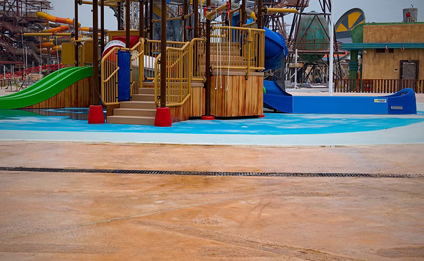 Meryal Water Park – Custom Microcement & Themed Finishes by Conmarble ...