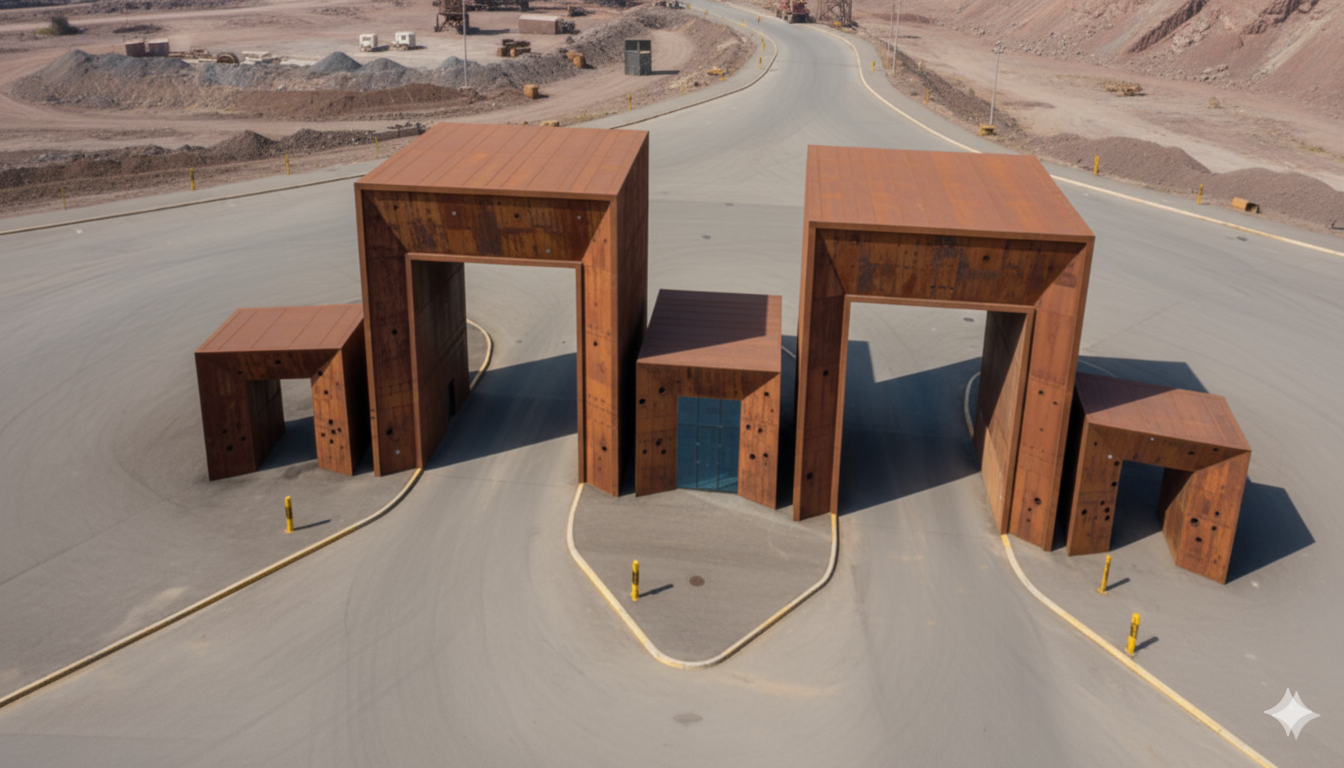 SANGAN Gate ALTERNATIVS by ARG BAFT - Architizer