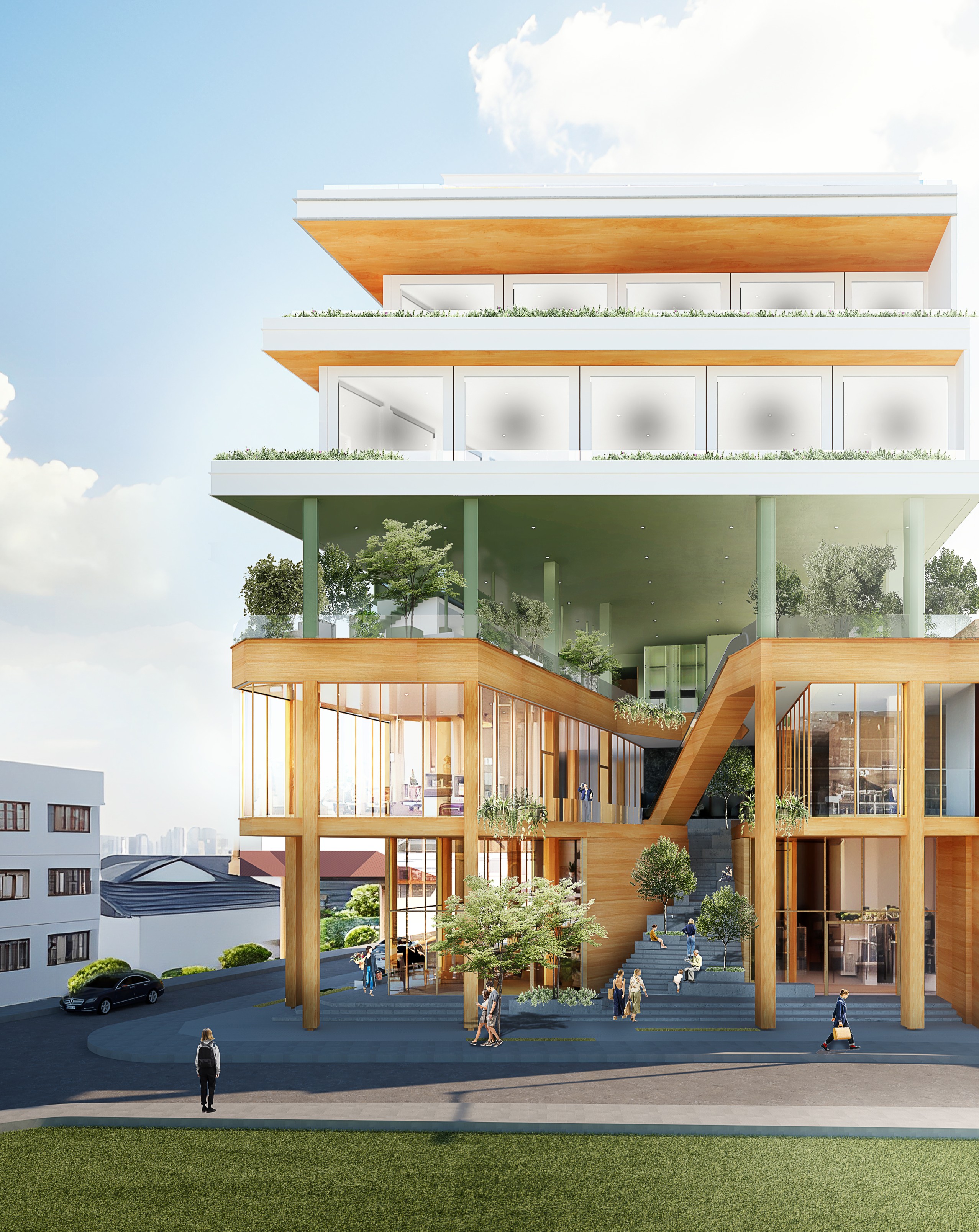 Ibanez Commercial Building by WTA Architecture and Design Studio ...