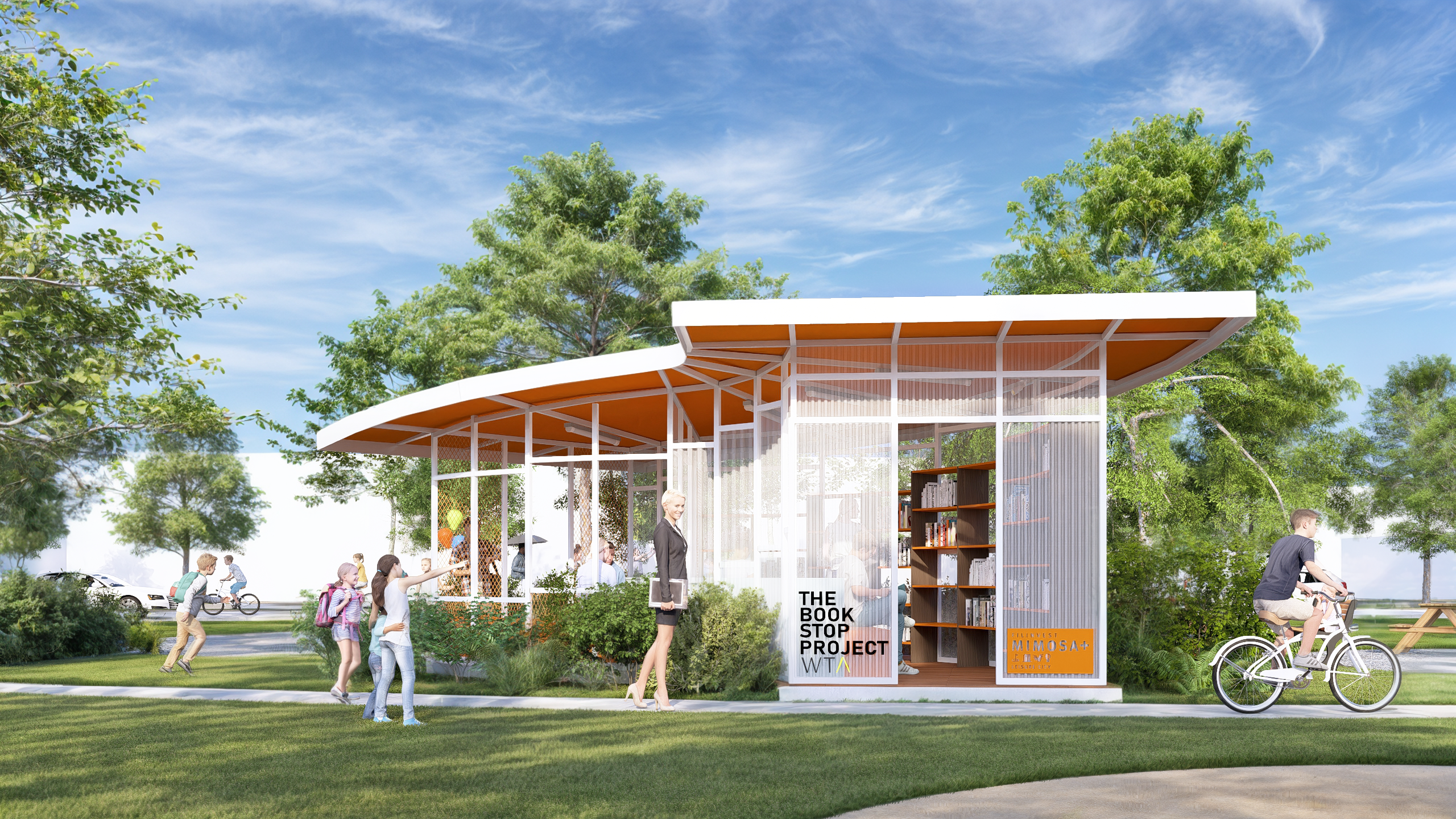 The Book Stop 6 Mimosa by WTA Architecture and Design Studio - Architizer