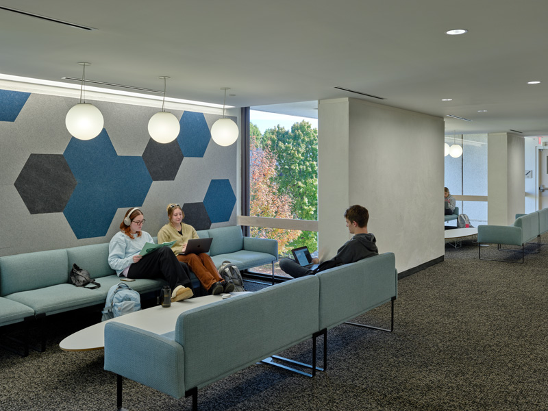 University of Arkansas Mullins Library Renovation by Perry Dean Rogers ...
