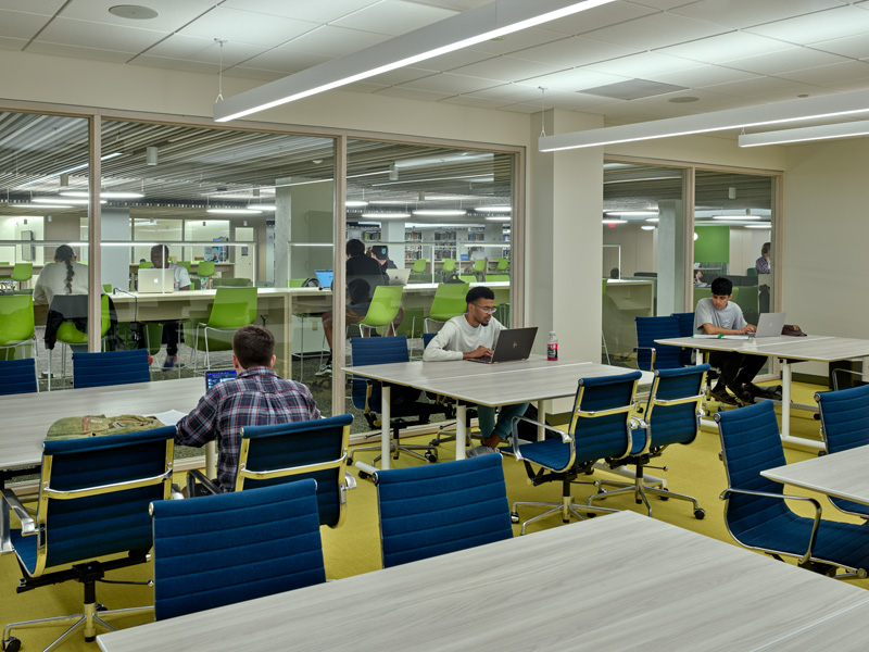 University of Arkansas Mullins Library Renovation by Perry Dean Rogers ...