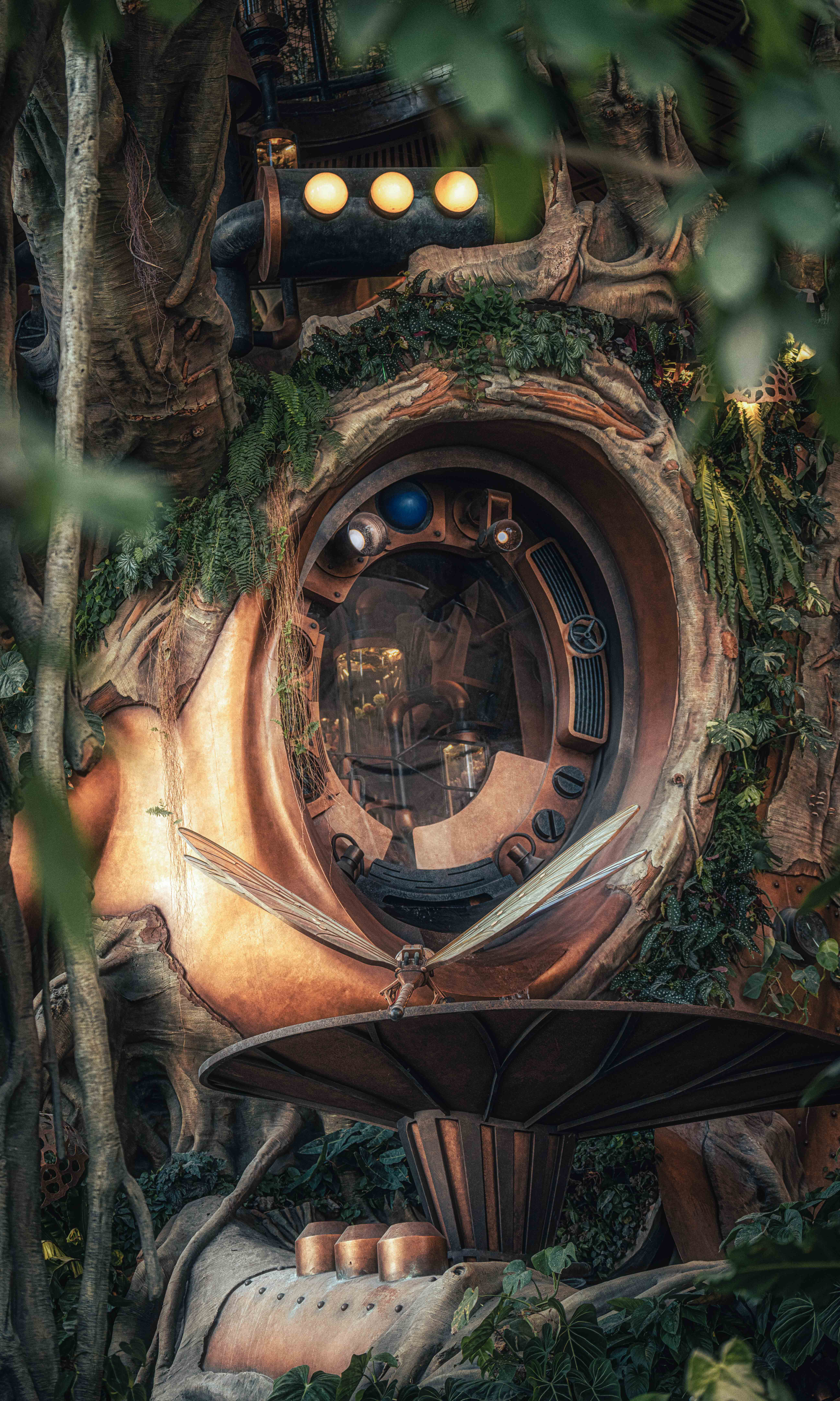 Wonder Tree: A Massive Steampunk Magical Forest Installation in a ...