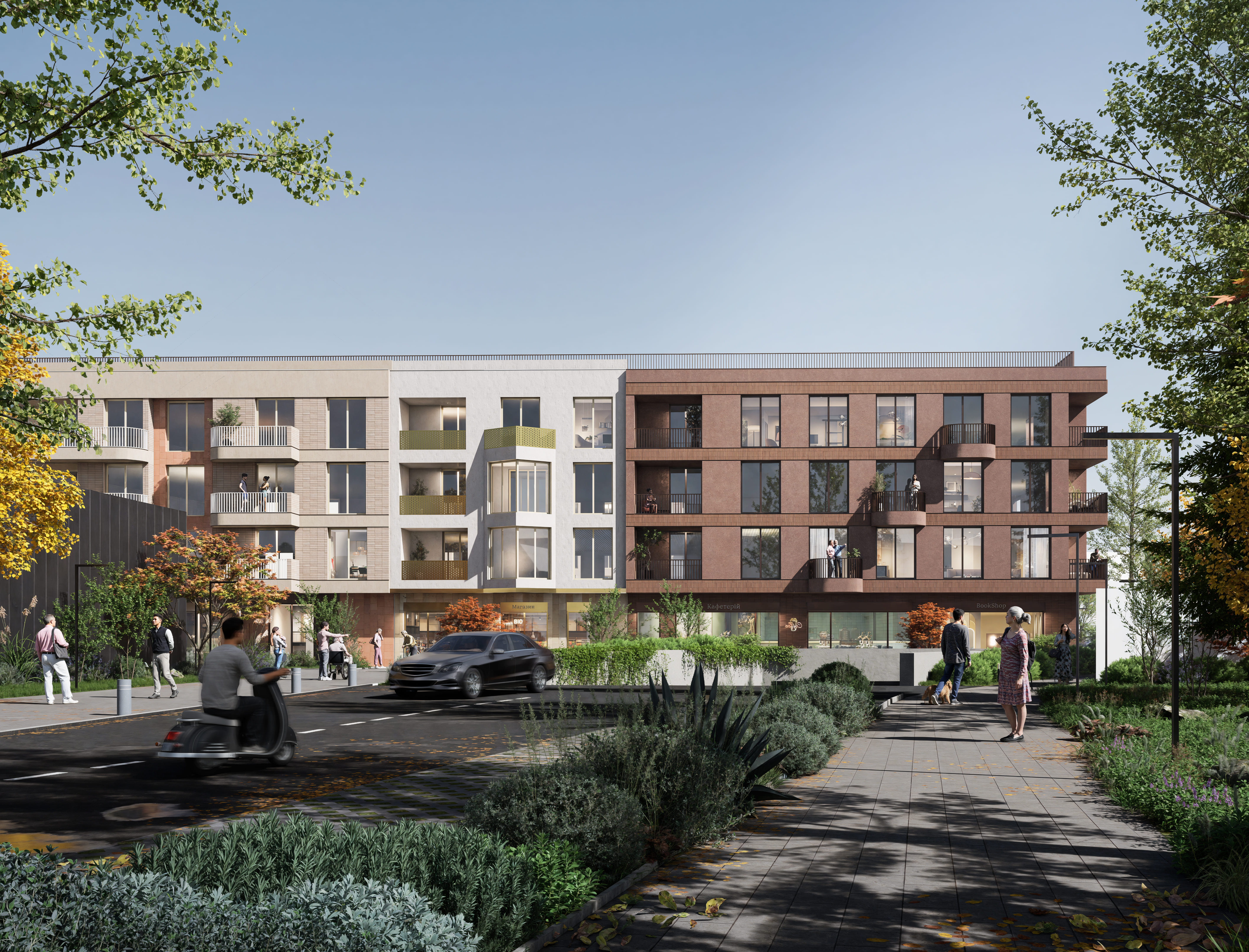 Mixed-use residential complex by AVR Development - Architizer