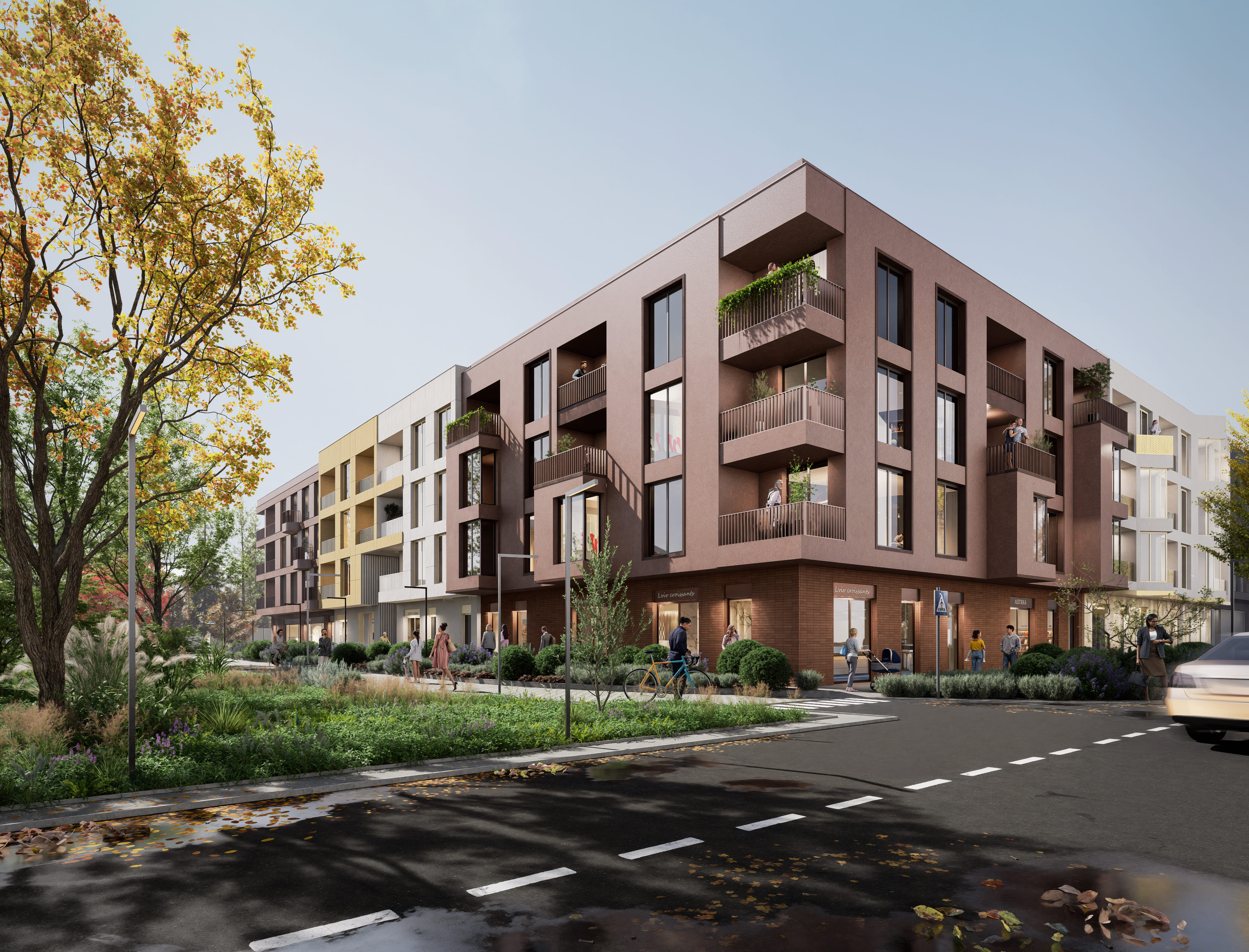 Mixed-use residential complex by AVR Development - Architizer