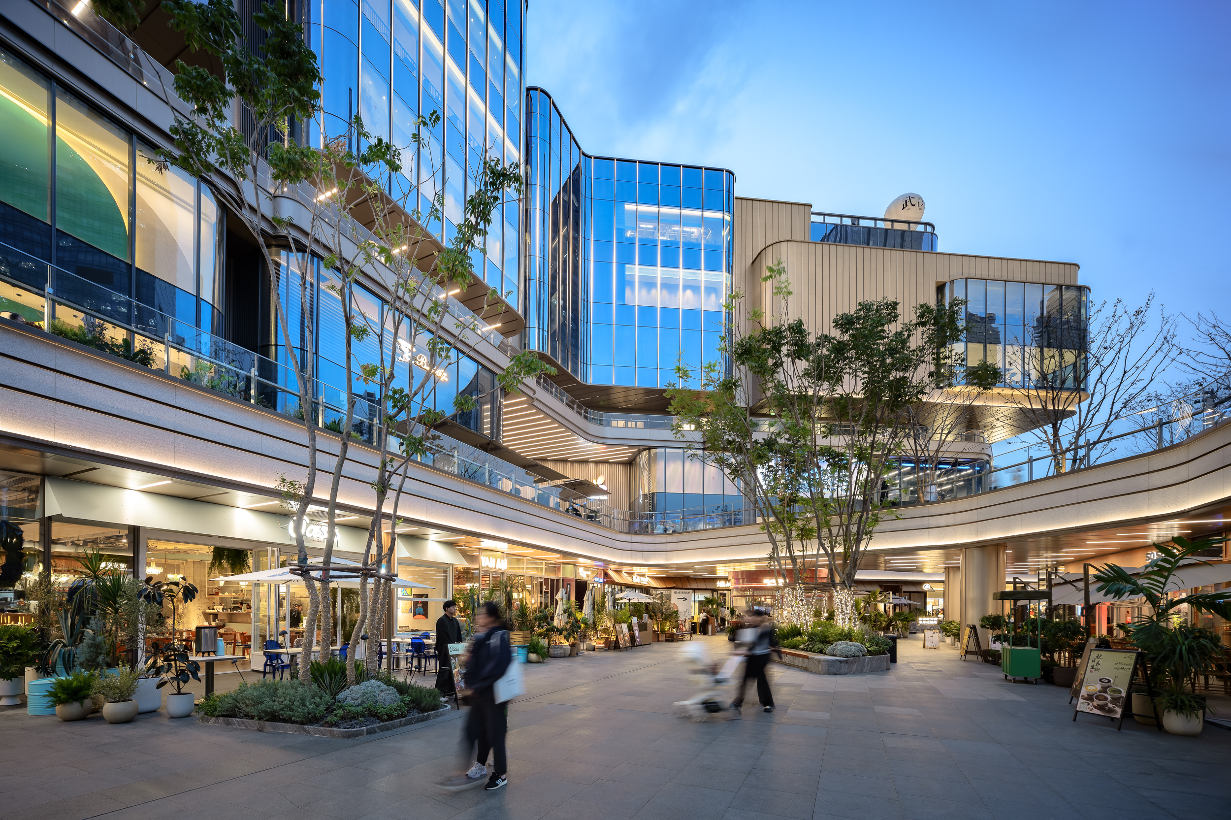 Wuhan Binjiang Paradise Walk by Lead8 - Architizer