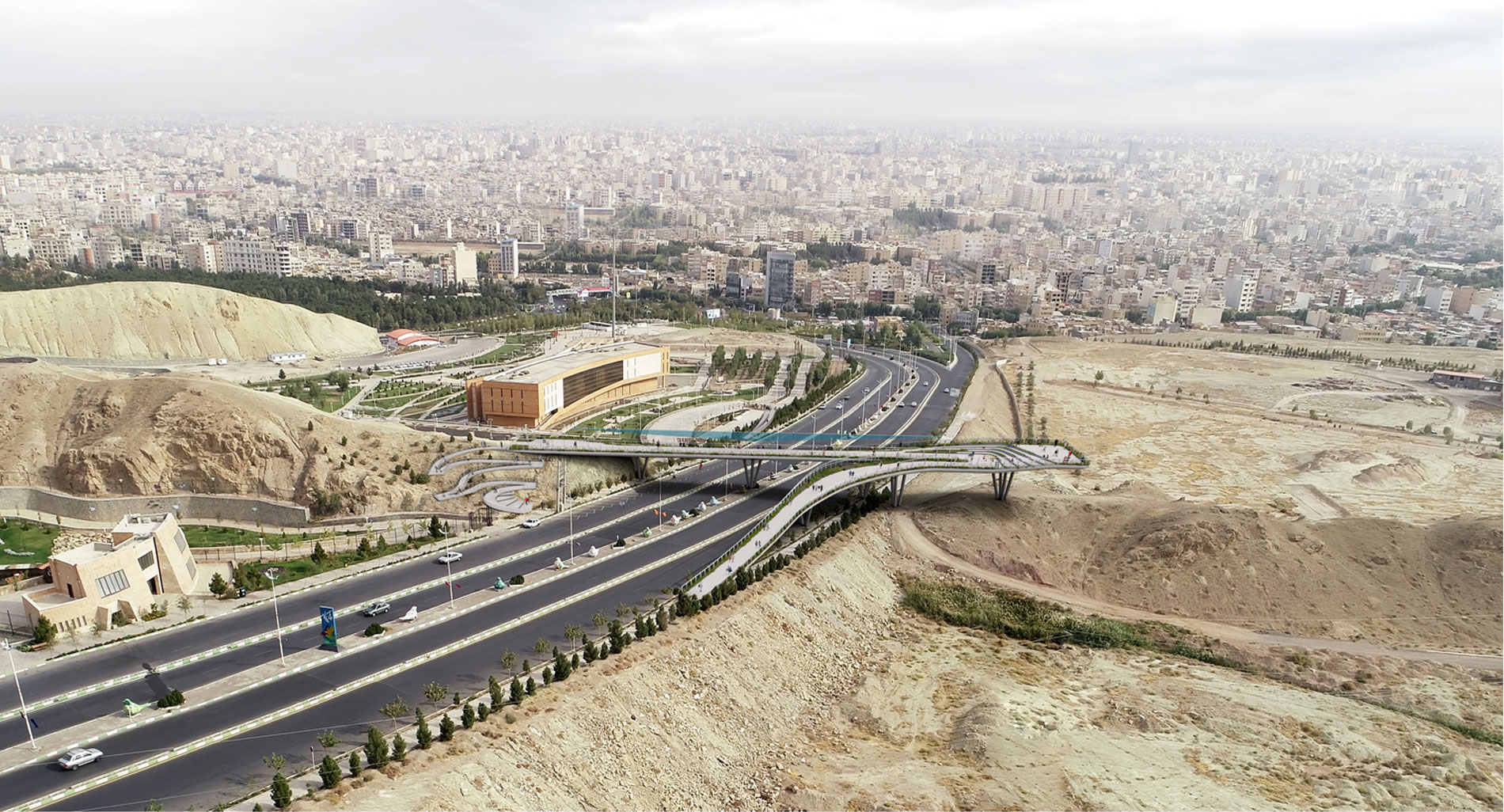 AVINI Pedestrian Bridge- Alternative 1 by Karand Group - Architizer