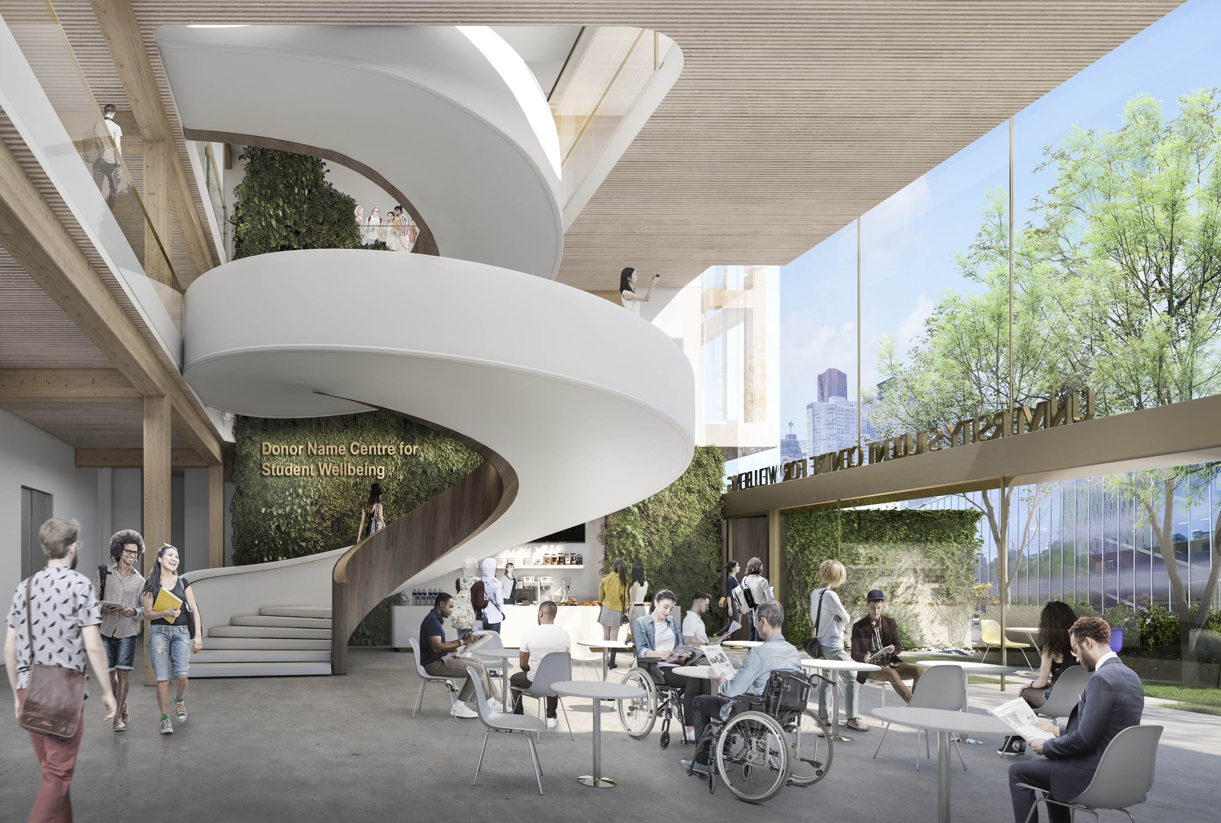 TMU Student Wellbeing Centre by Hariri Pontarini Architects - Architizer