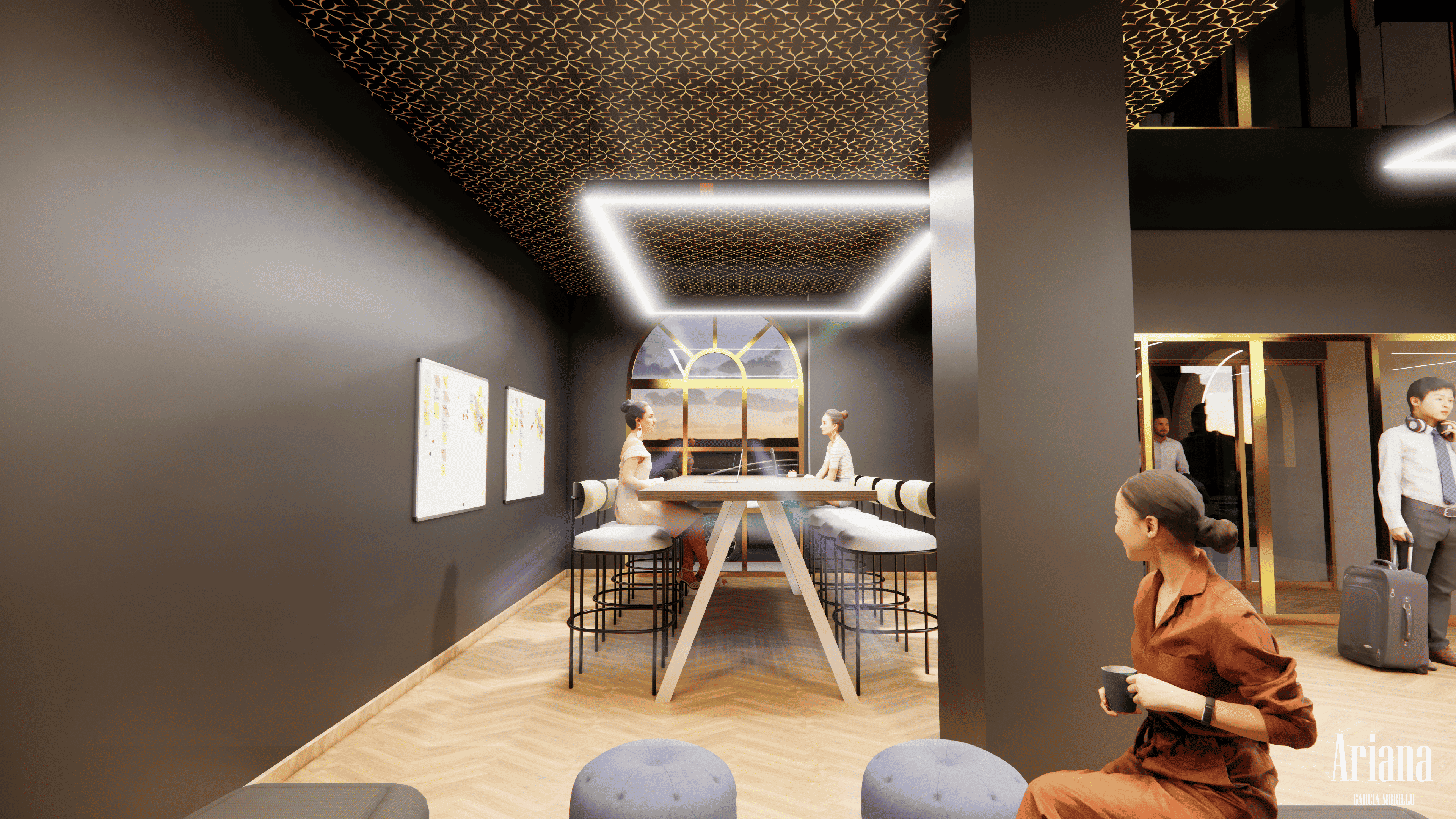 Reforma de lobby para hotel by Ariana Arquitectura - Architizer