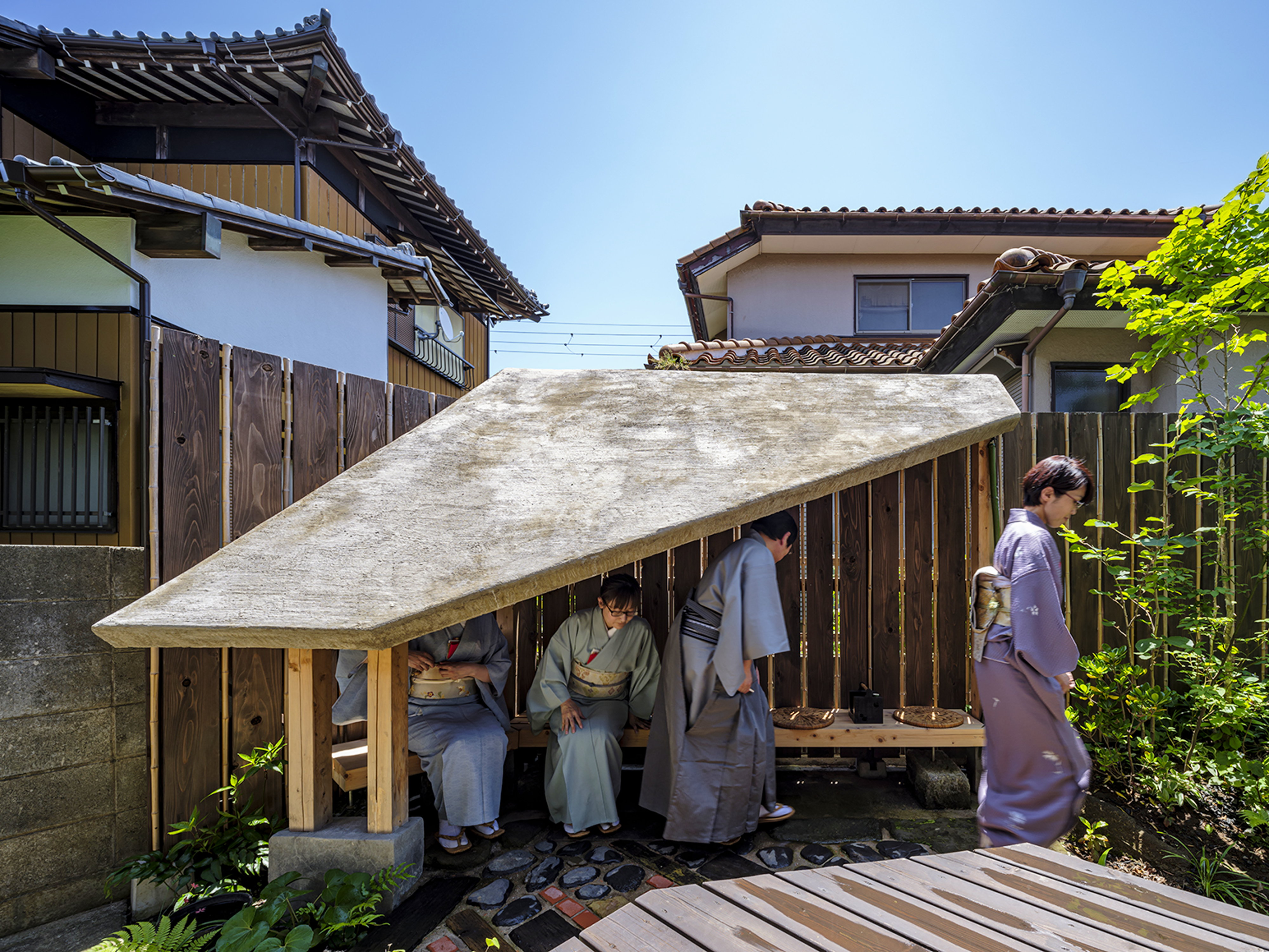 Sekiyuan waiting house by kurosawa kawara-ten - Architizer