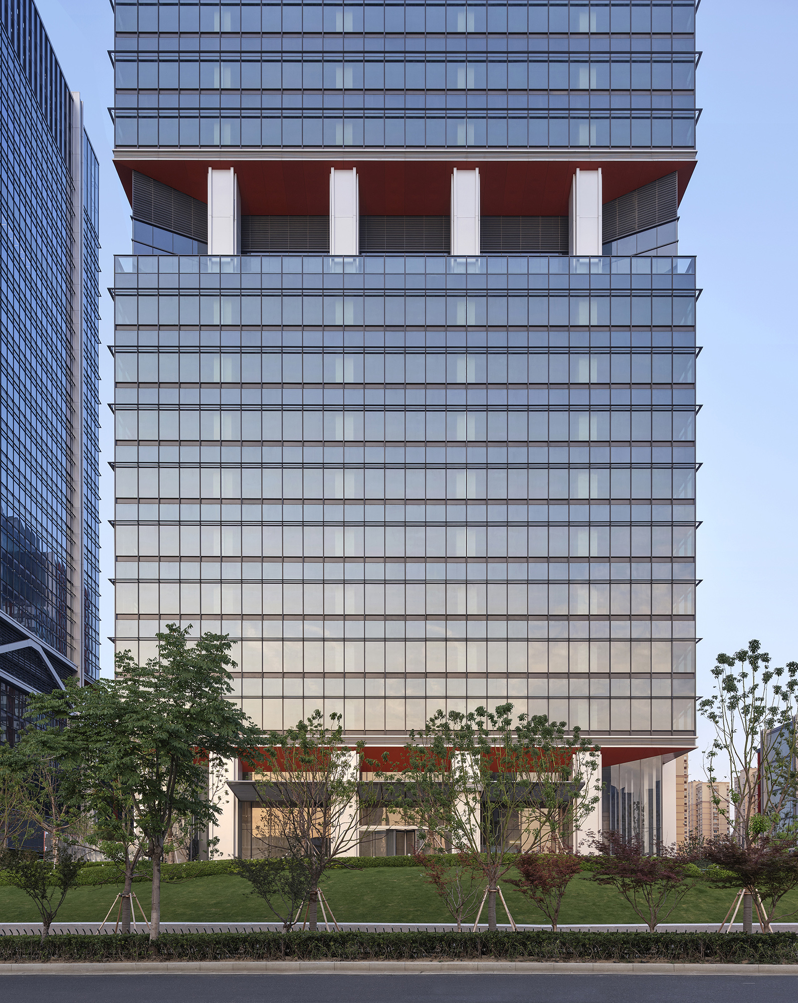 China Resources Land Center Office Tower in Nanjing by Shanghai Dushe ...