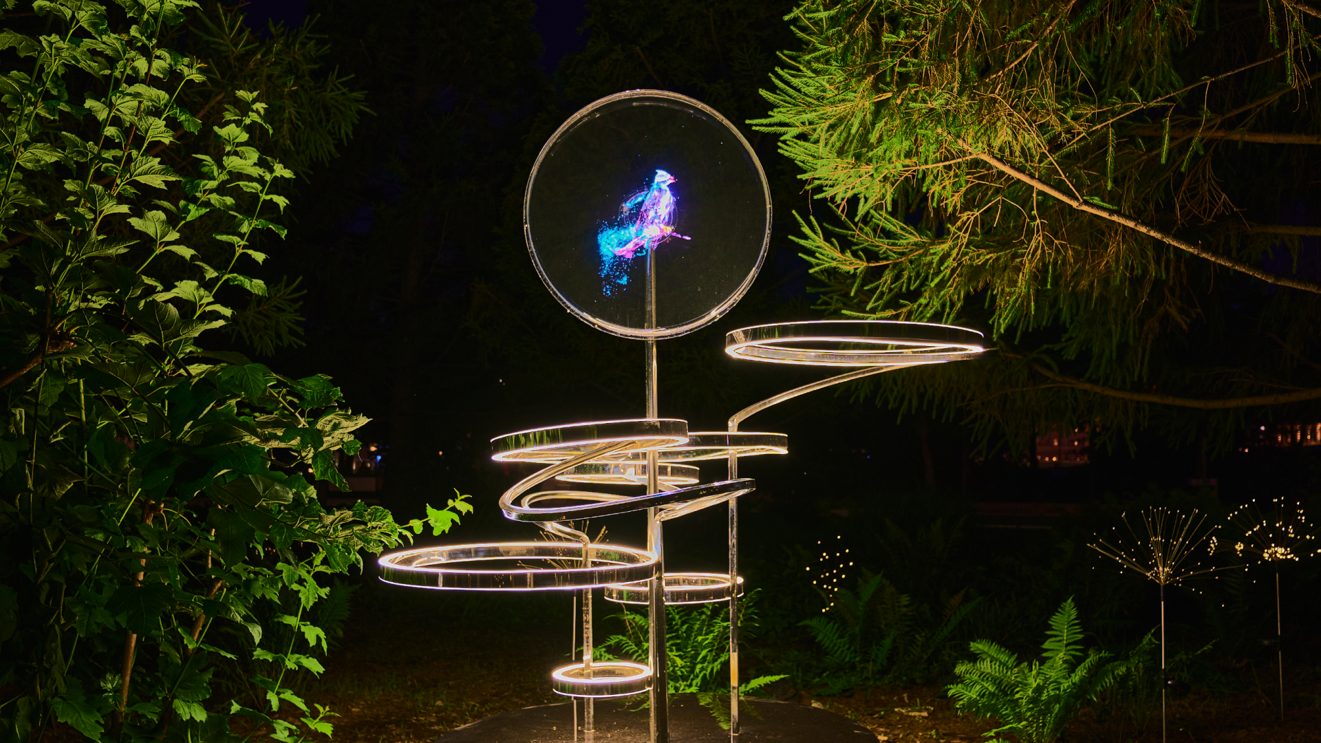 Fabulous animals | Light festival by bureau metapole. - Architizer