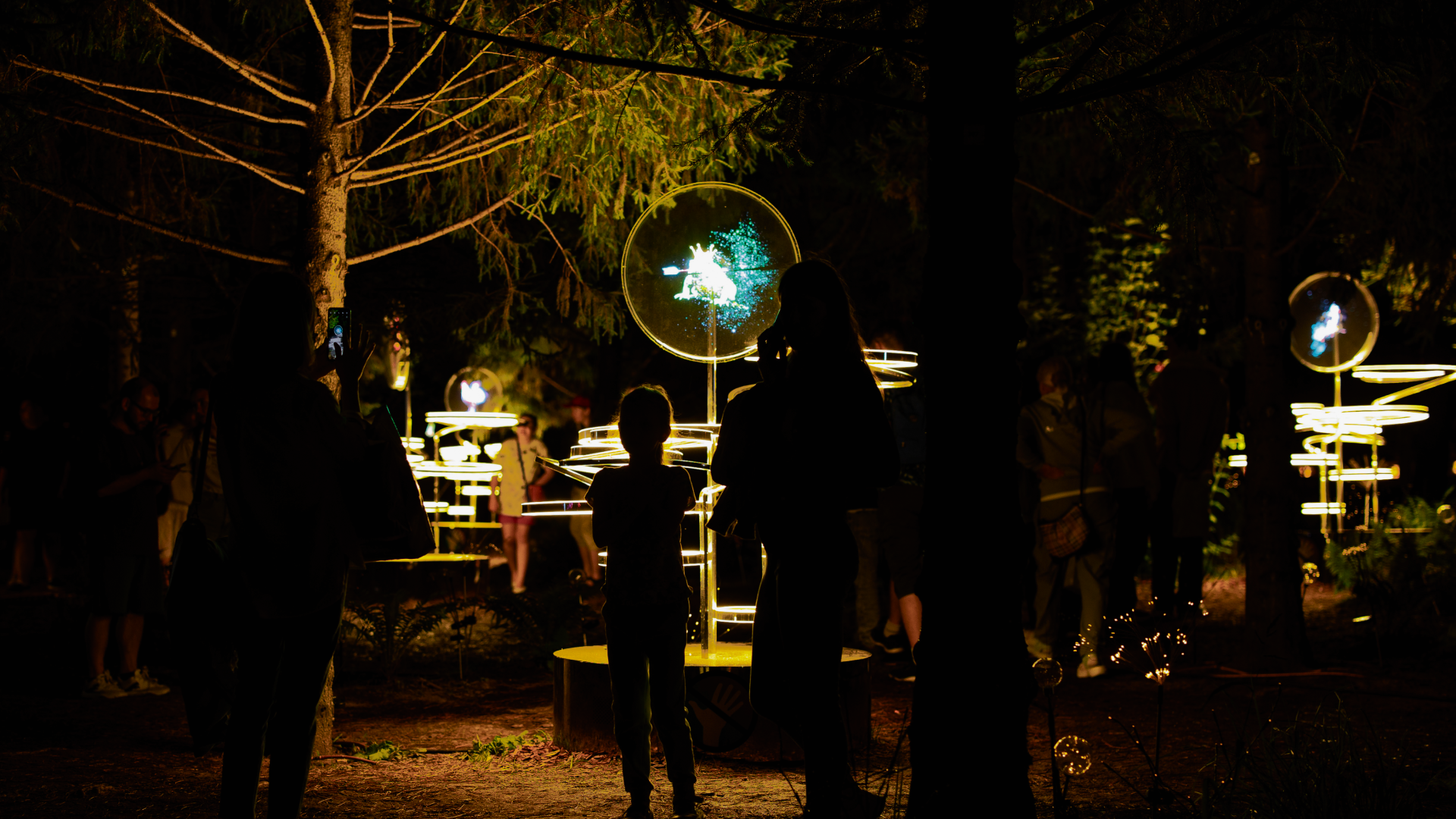 Fabulous animals | Light festival by bureau metapole. - Architizer