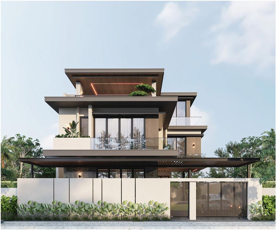 BST 35+ Mẫu Biệt Thự 2 5 Tầng Sang Trọng Chuẩn Công Năng by NEOHouse ...