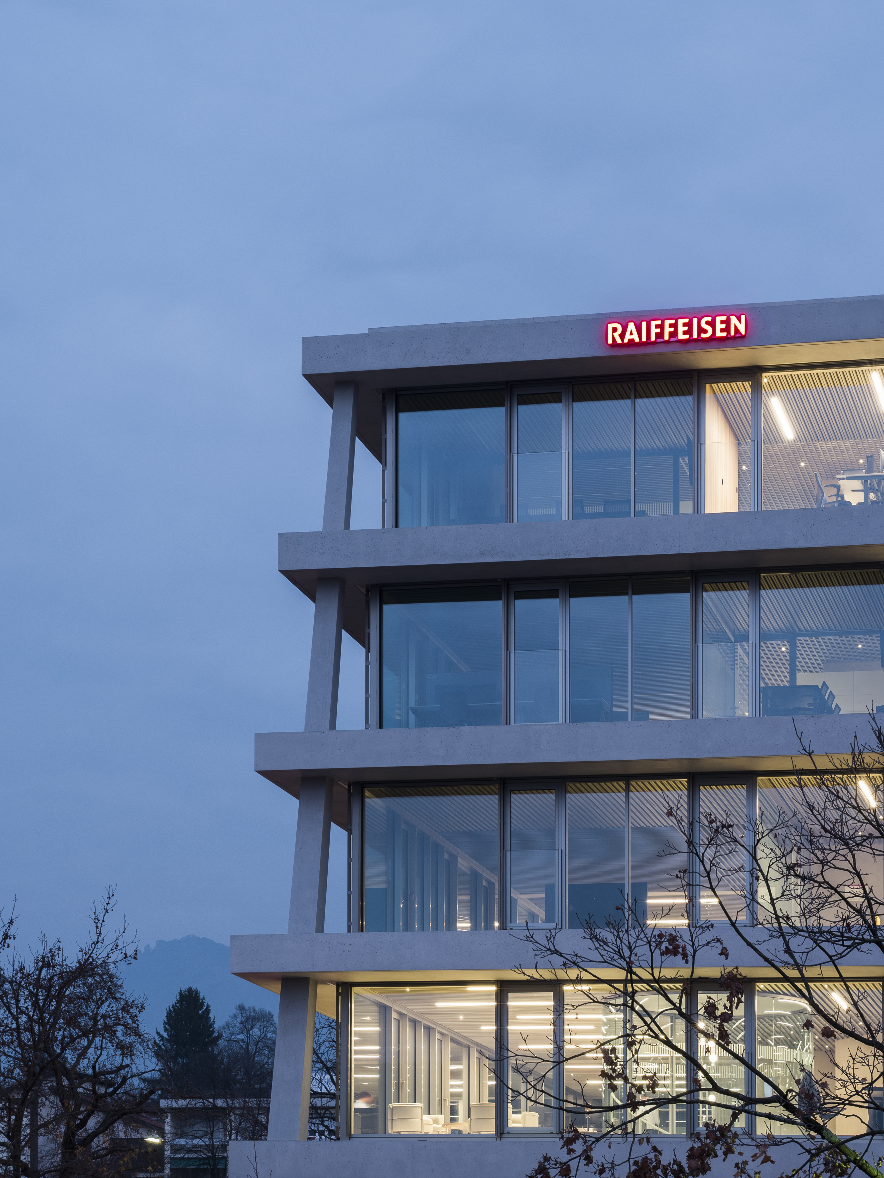 Raiffeisen Bank, Savosa by celoria Architects - Architizer