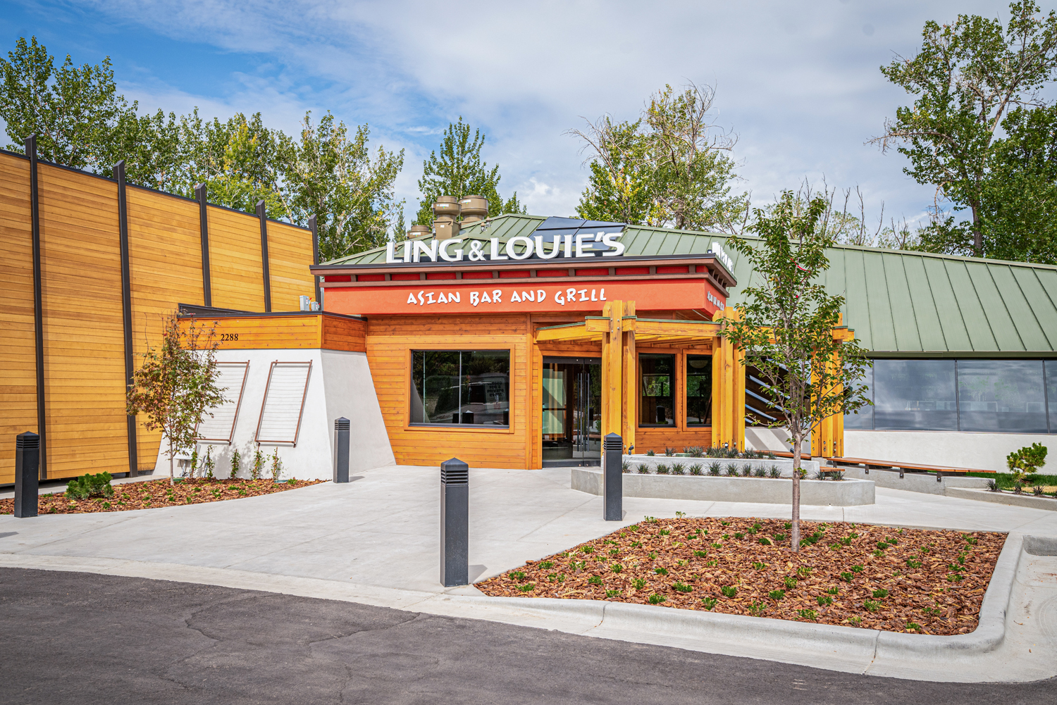 Ling & Louie’s Asian Bar and Grill by Cushing Terrell - Architizer