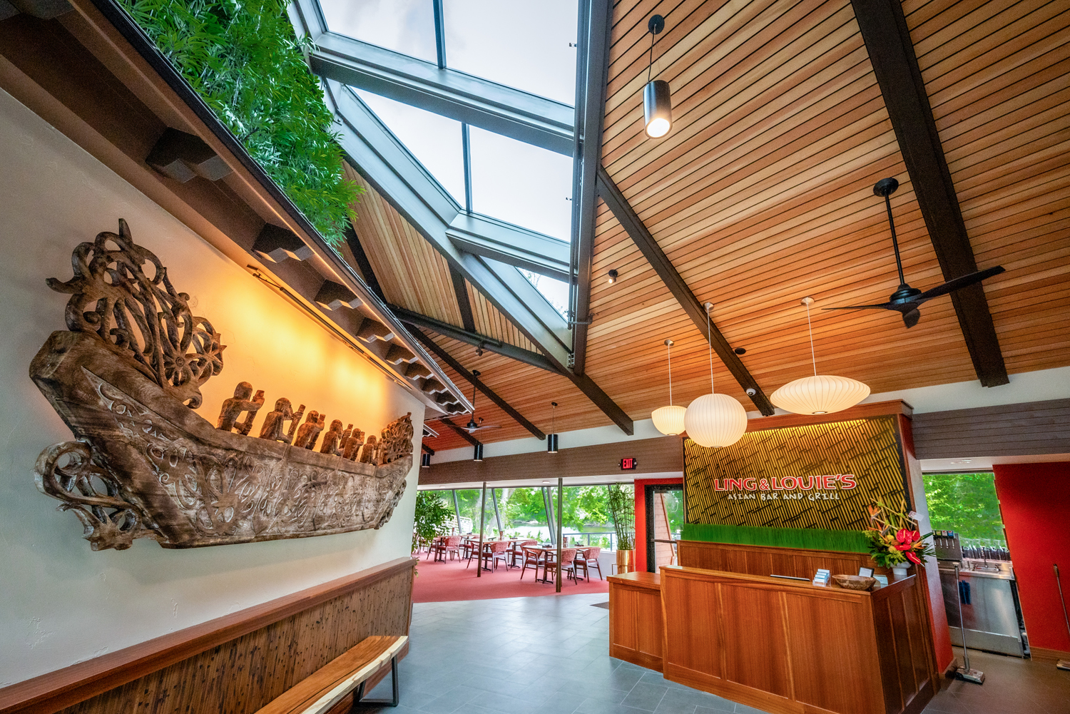 Ling & Louie’s Asian Bar and Grill by Cushing Terrell - Architizer