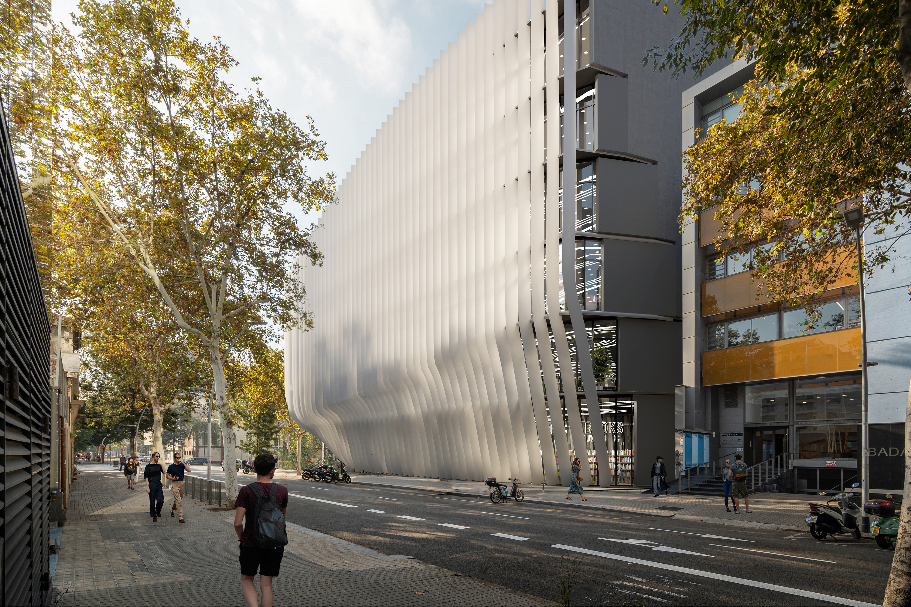 Urban Business Building in Barcelona by SNOB Architects - Architizer